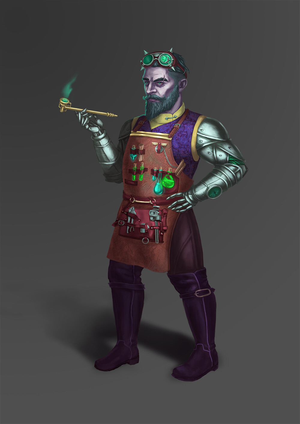 ArtStation - Inventor (Dwarf )