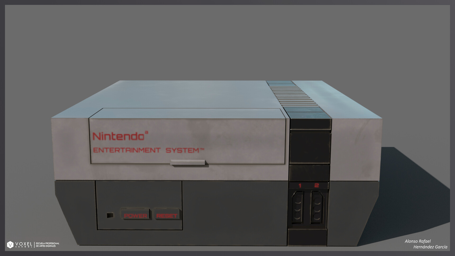 ArtStation - 3D Nintendo Console