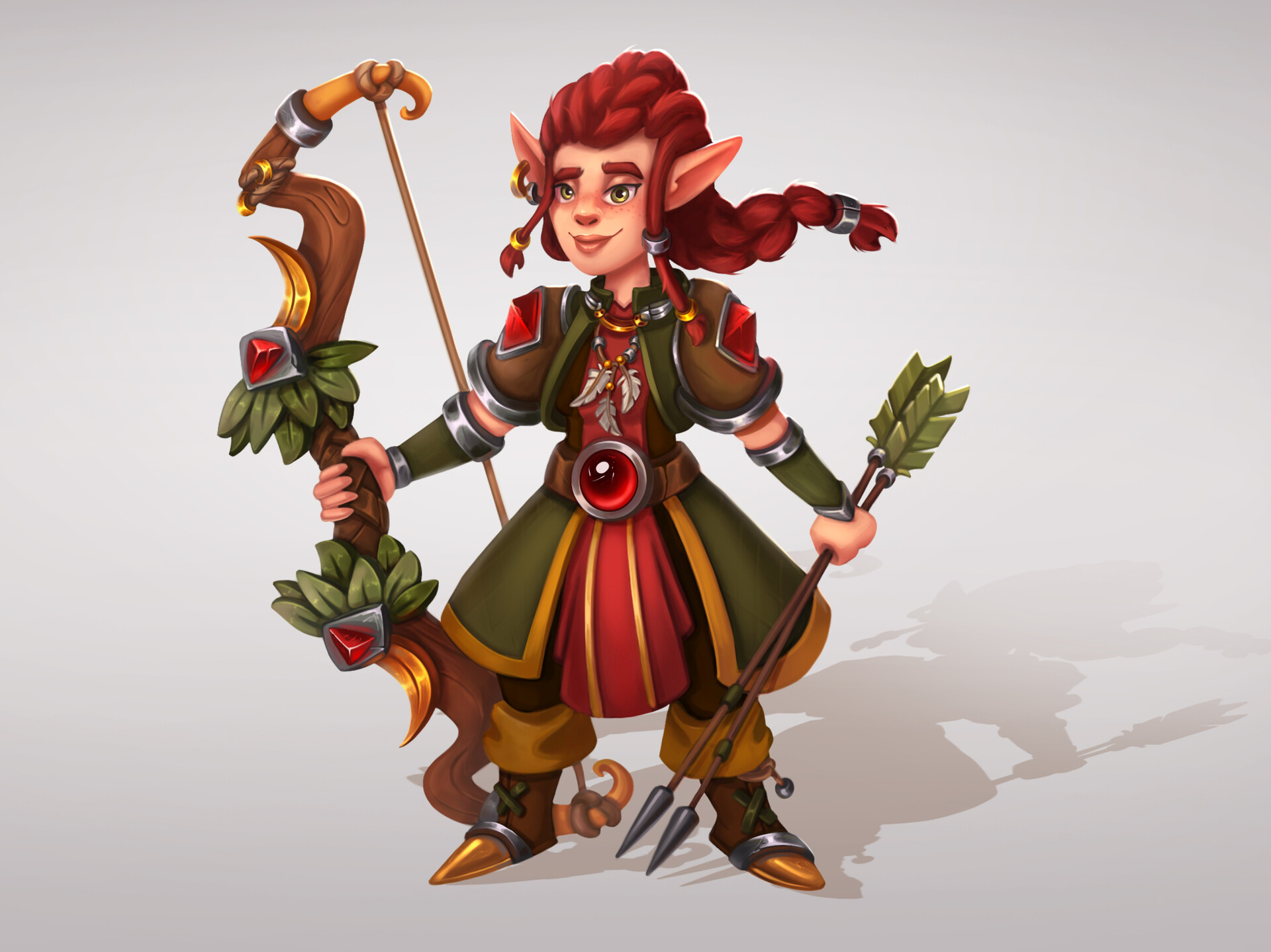 ArtStation - Forest Archer - Character concept art