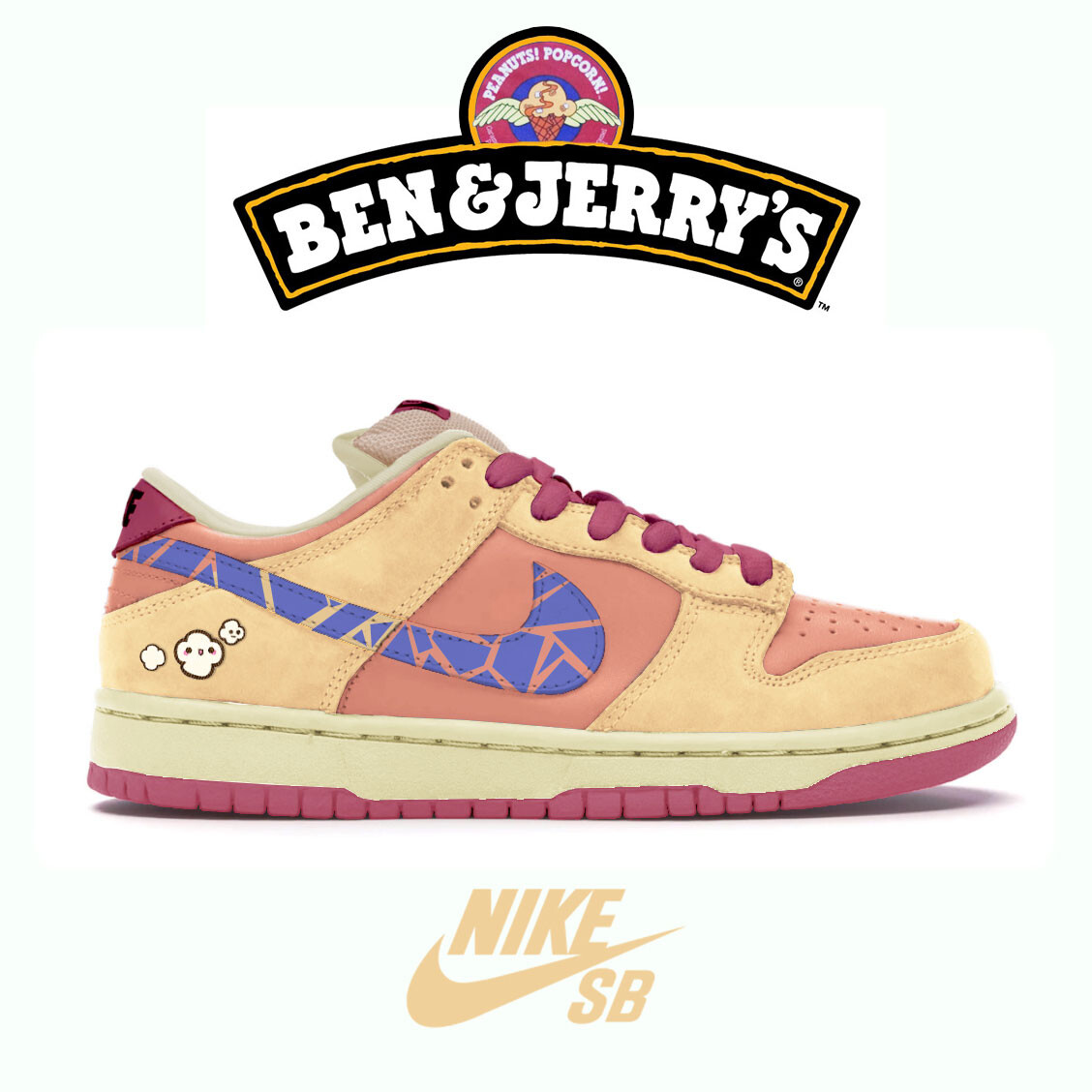 ArtStation - Ben and Jerry's - Peanuts! Popcorn!