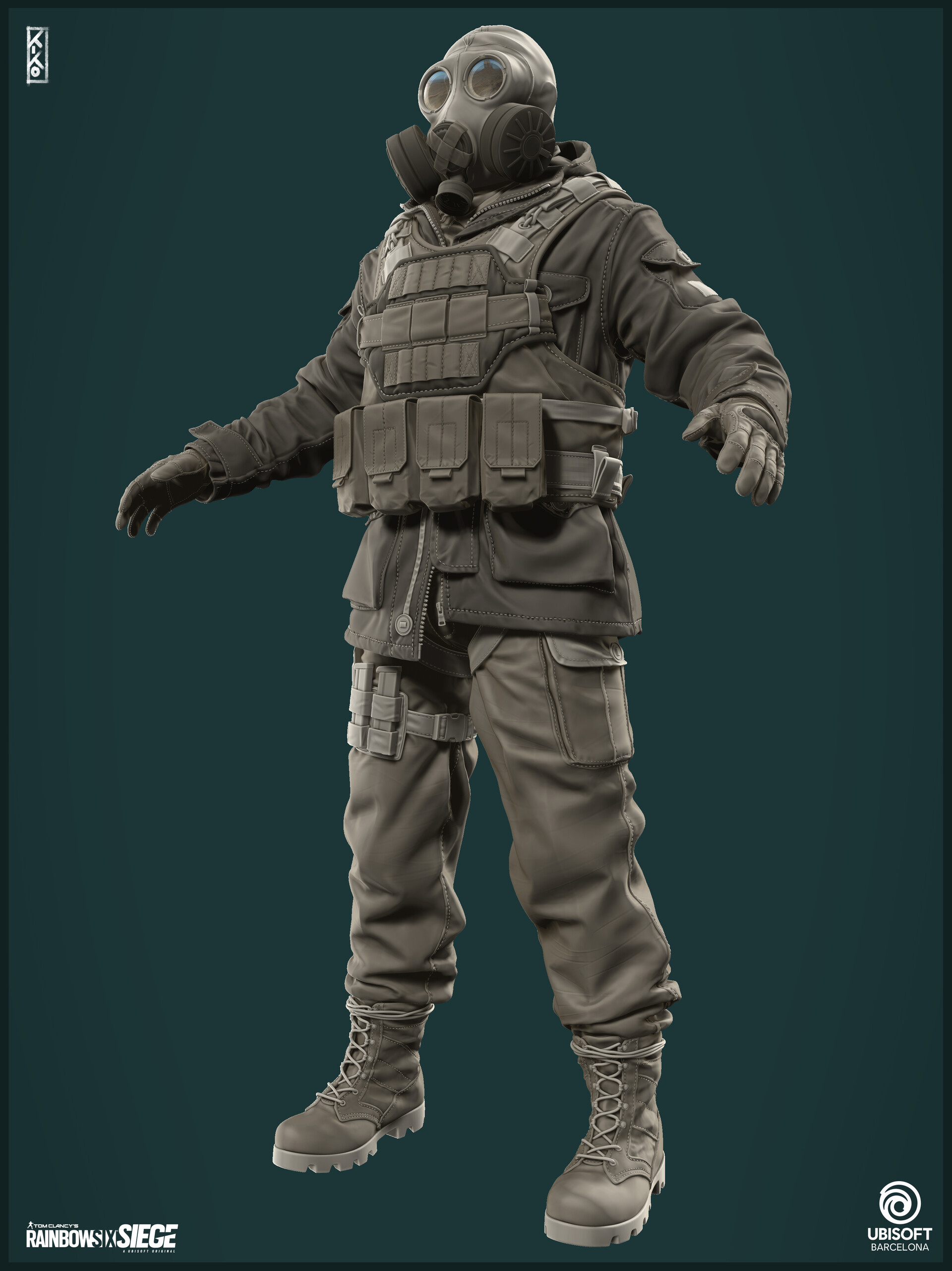 Francisco Gutiérrez Vázquez - Rainbow Six | Siege - Mute Battlepass ...