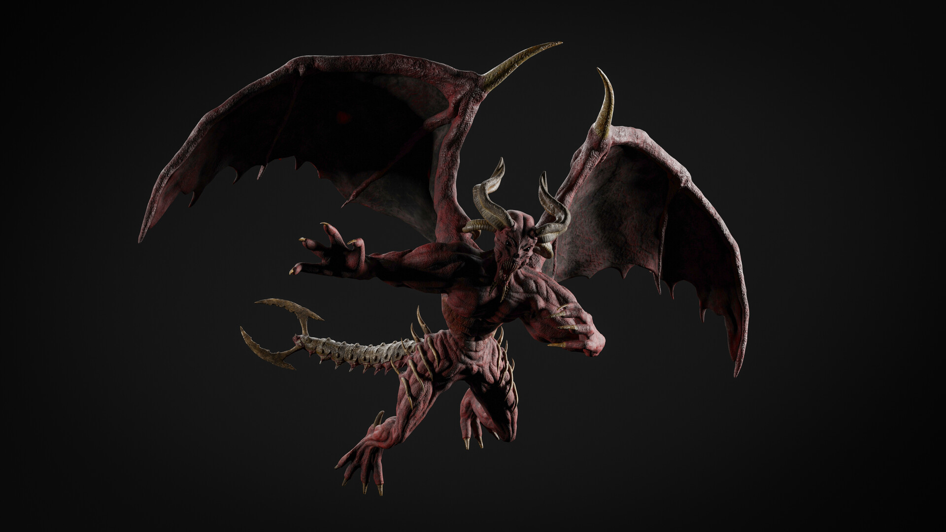 ArtStation - Winged Demon