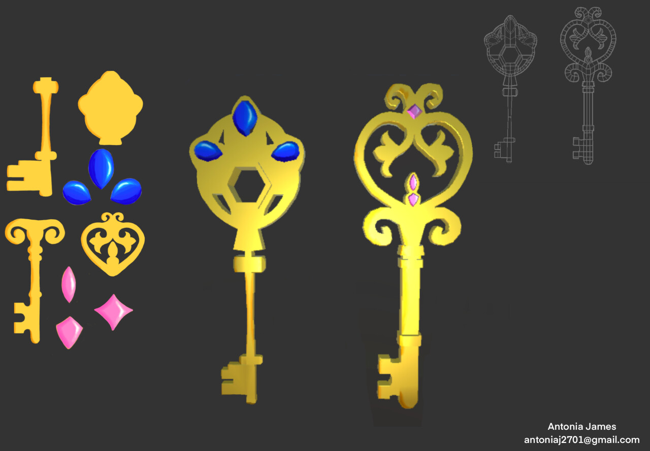 ArtStation - Dollhouse Keys