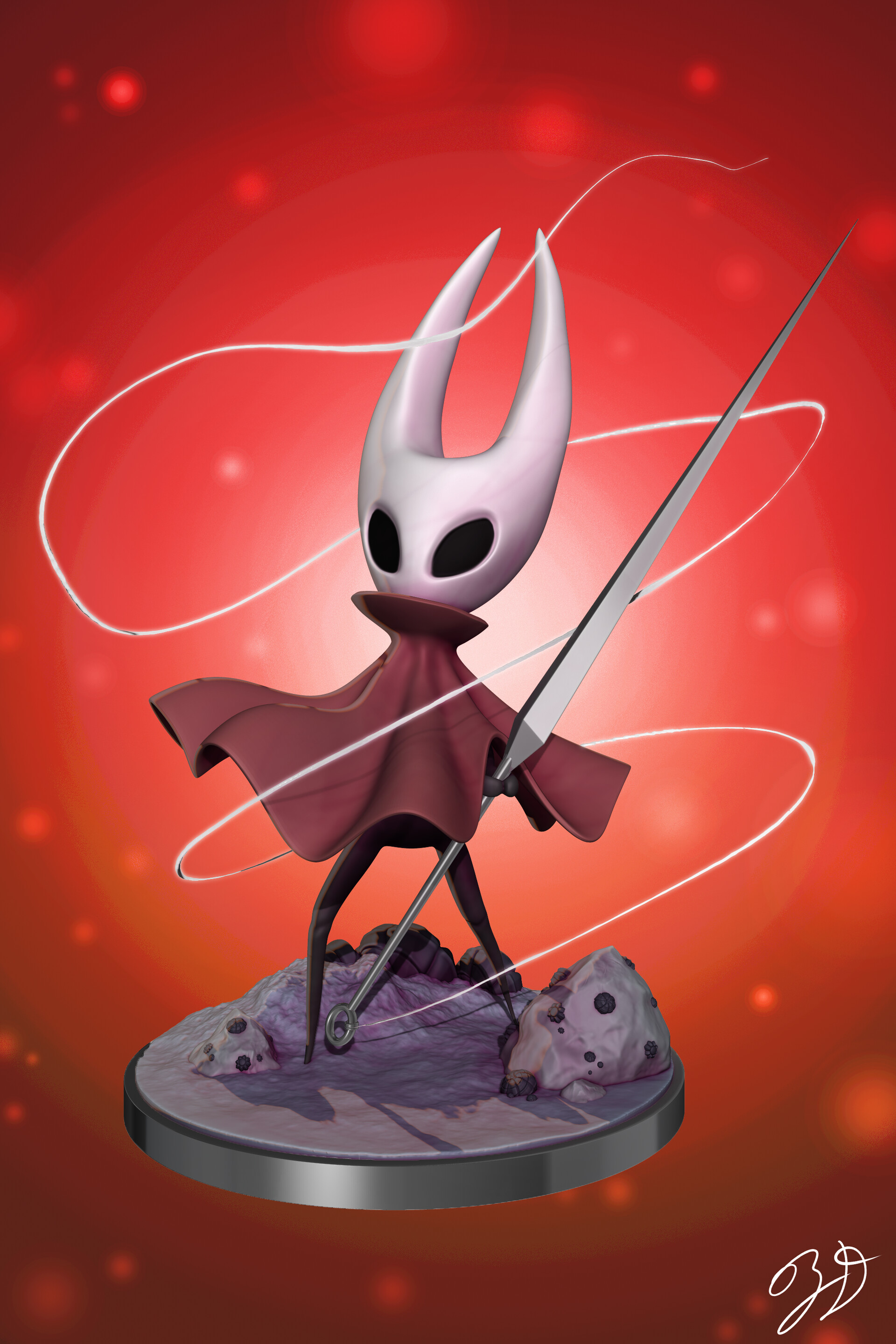 ArtStation - Hornet from Silksong -Zbrush 2022