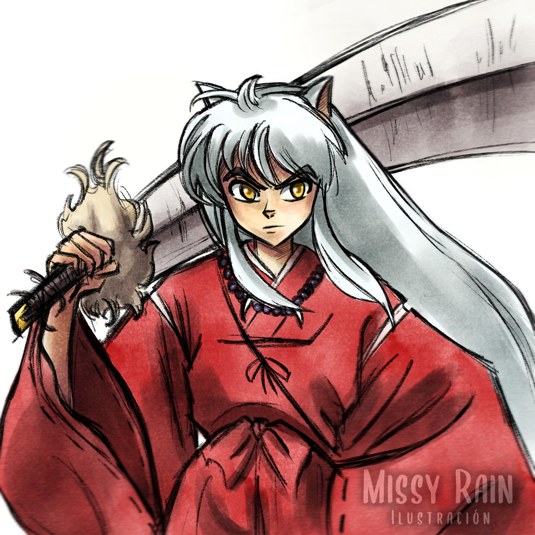 ArtStation - Inuyasha (#SixFanarts)