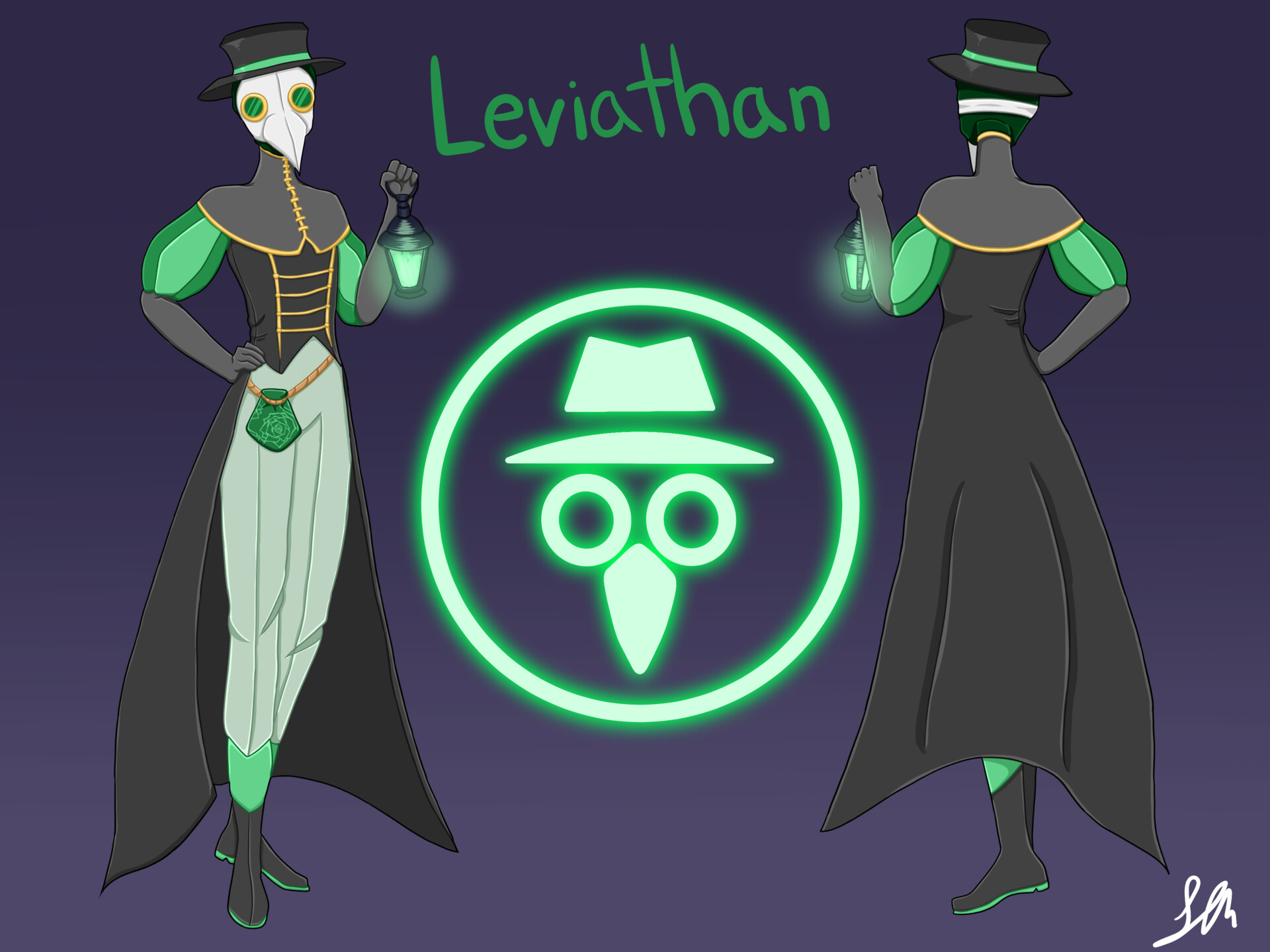 ArtStation - Leviathan, the Plague Doctor