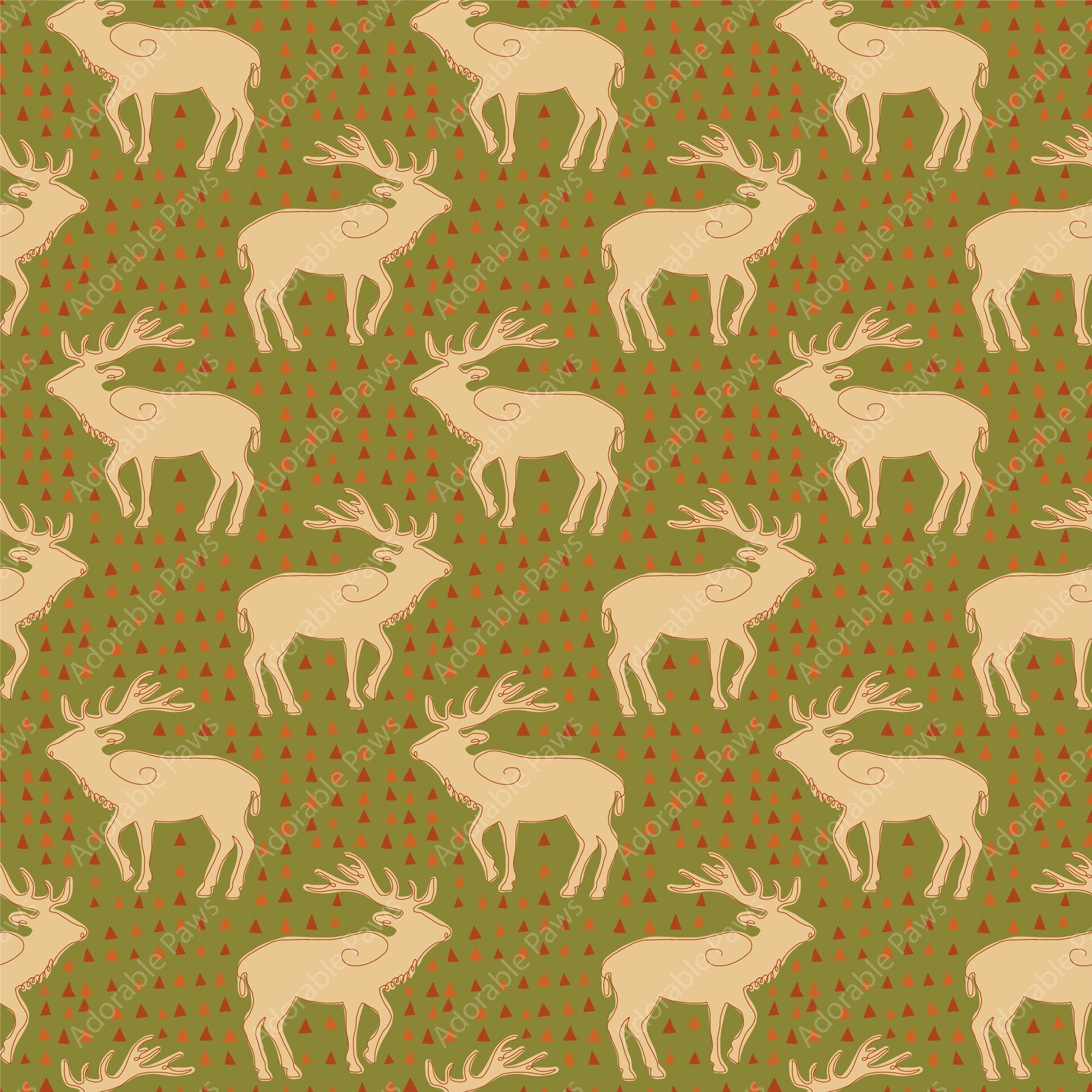 ArtStation - Vector seamless pattern