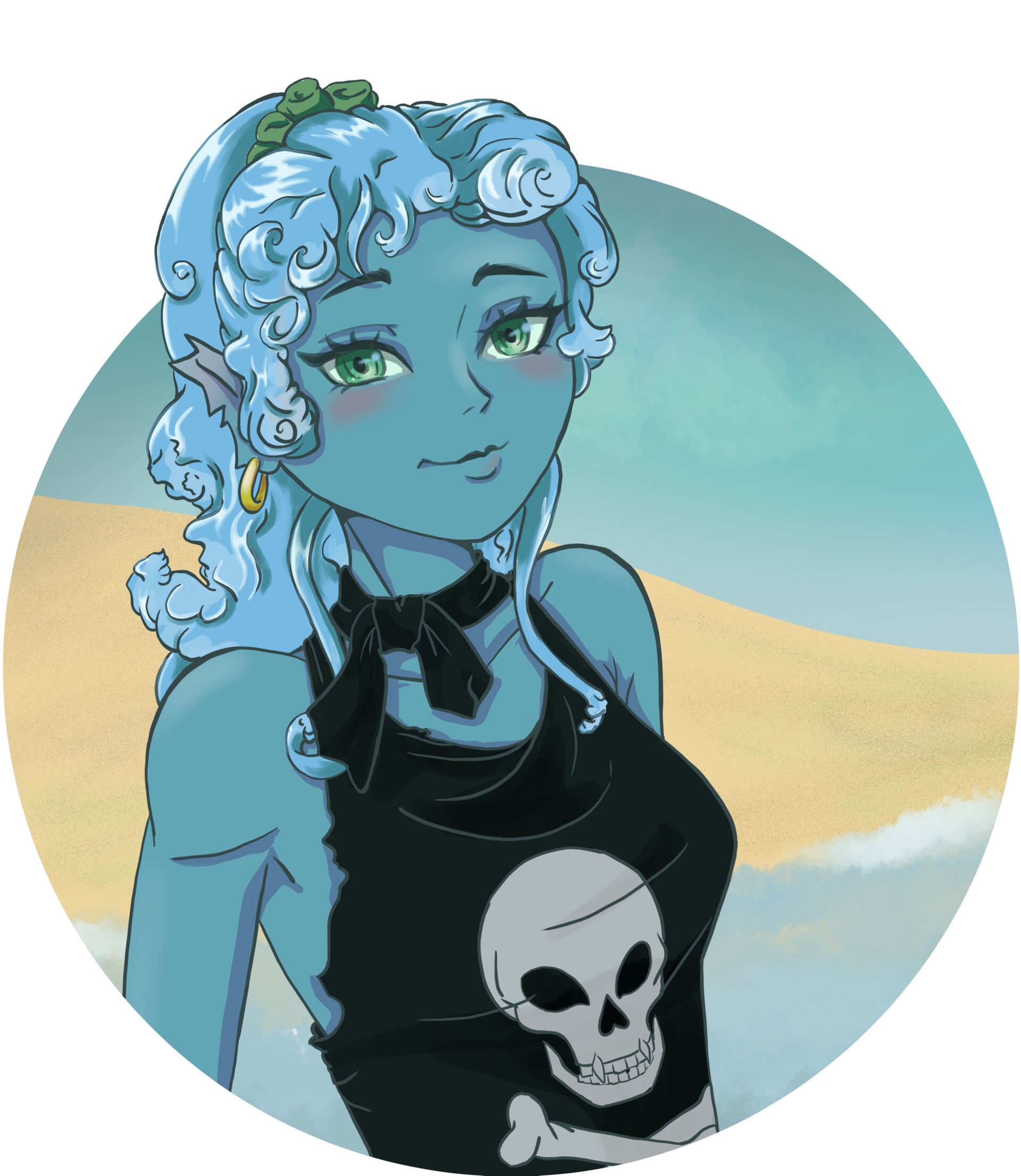 ArtStation - Water Genasi Pirate