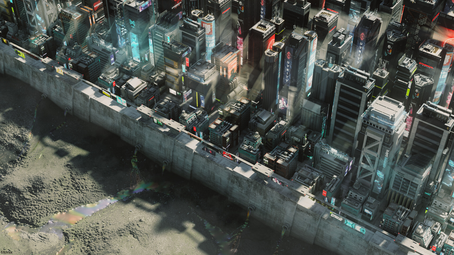 ArtStation - Walled Towers