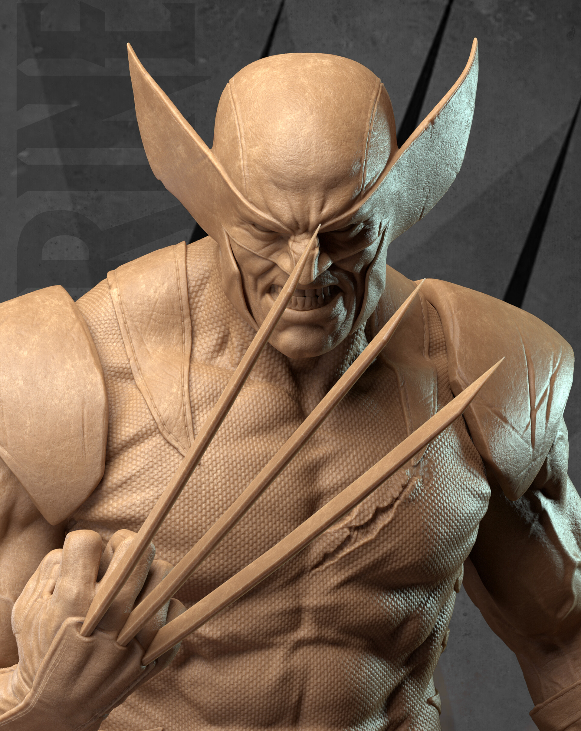 ArtStation - WOLVERINE....