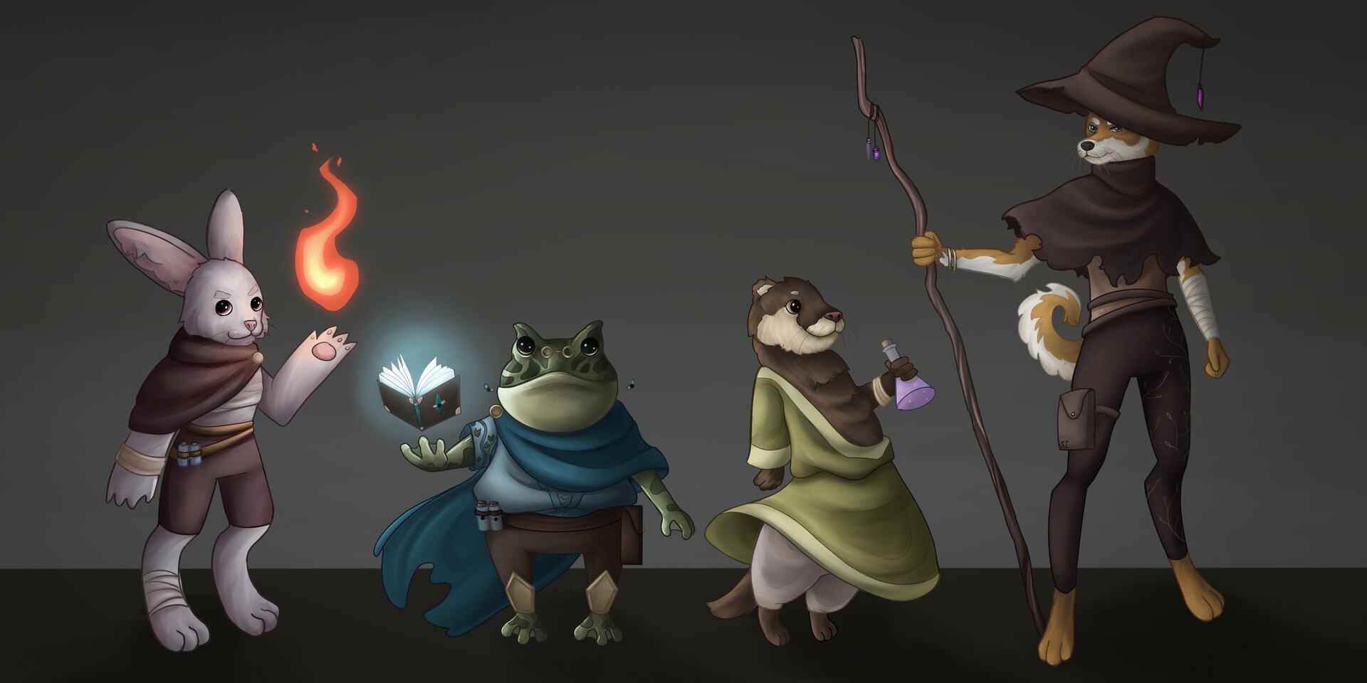 ArtStation - Animal adventure crew