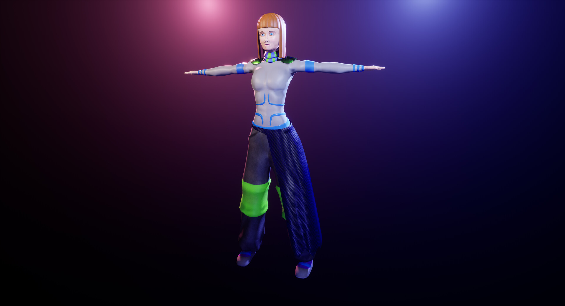ArtStation - Tana 3D Model Final Render