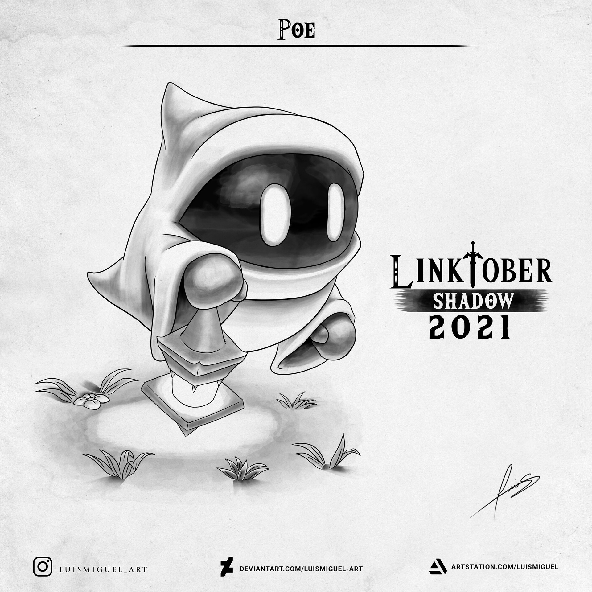 Luis Miguel Sánchez - LinkTober 2021 - Collection.