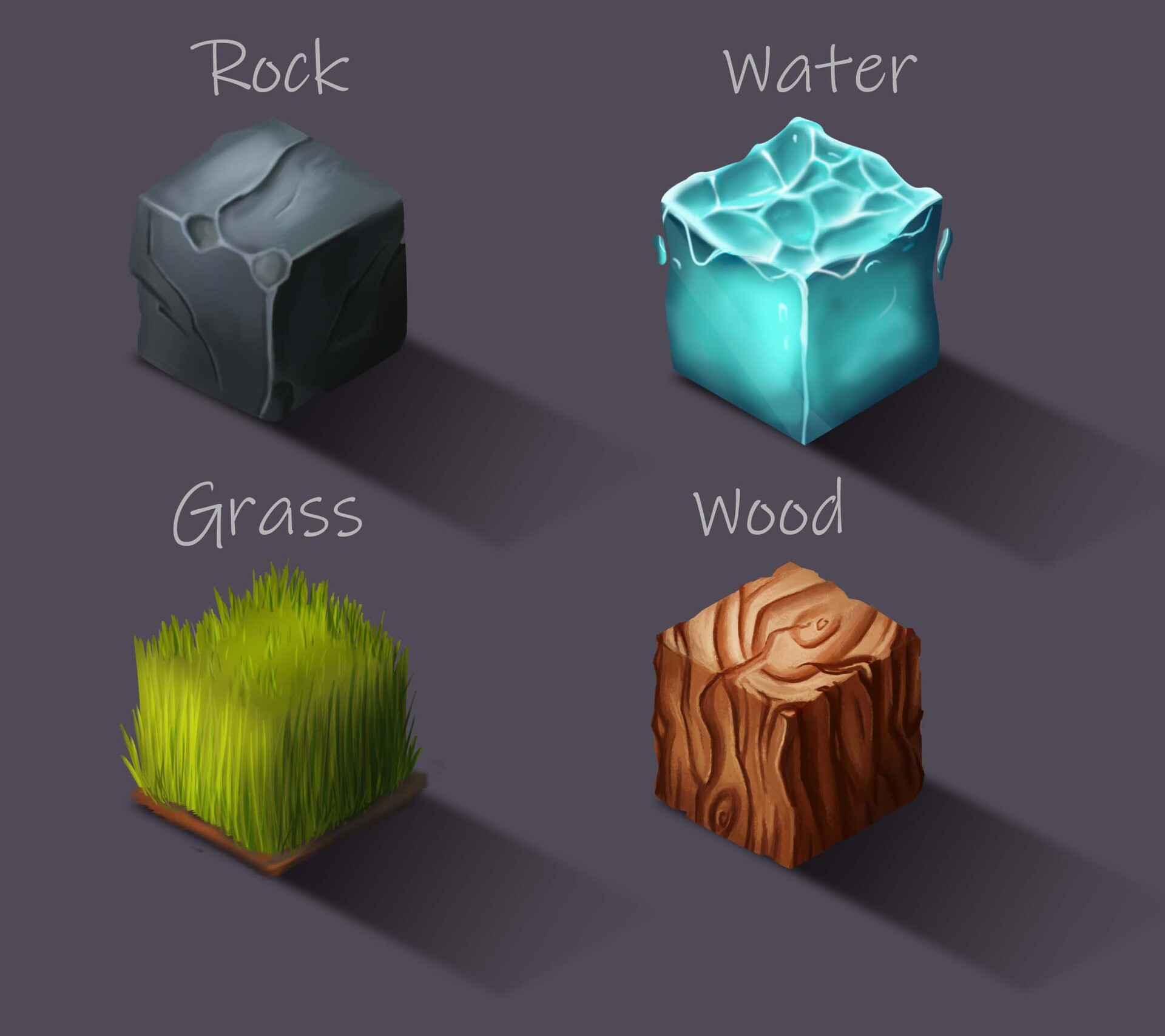 ArtStation - material study