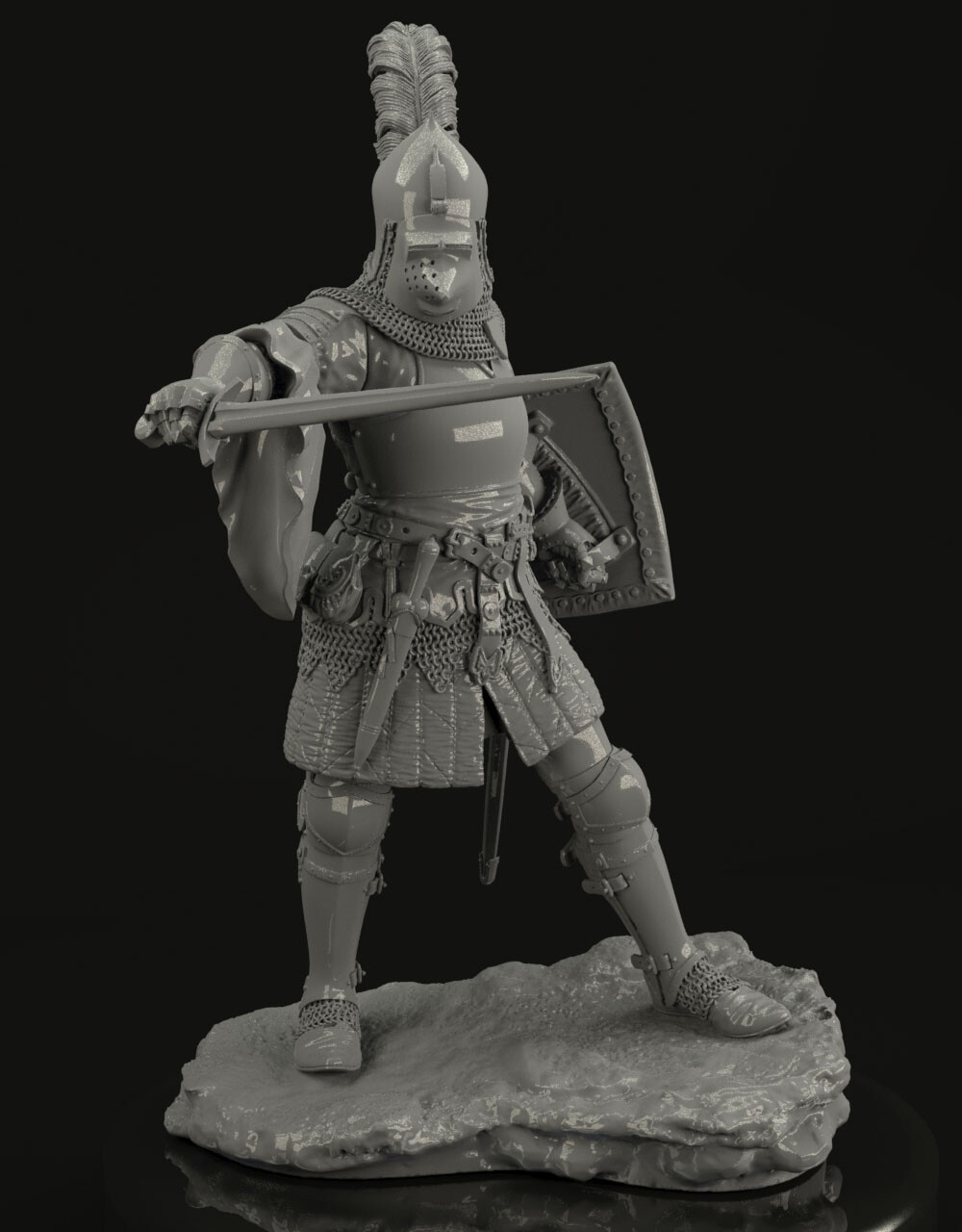 ArtStation - German knight 1400-1415 years