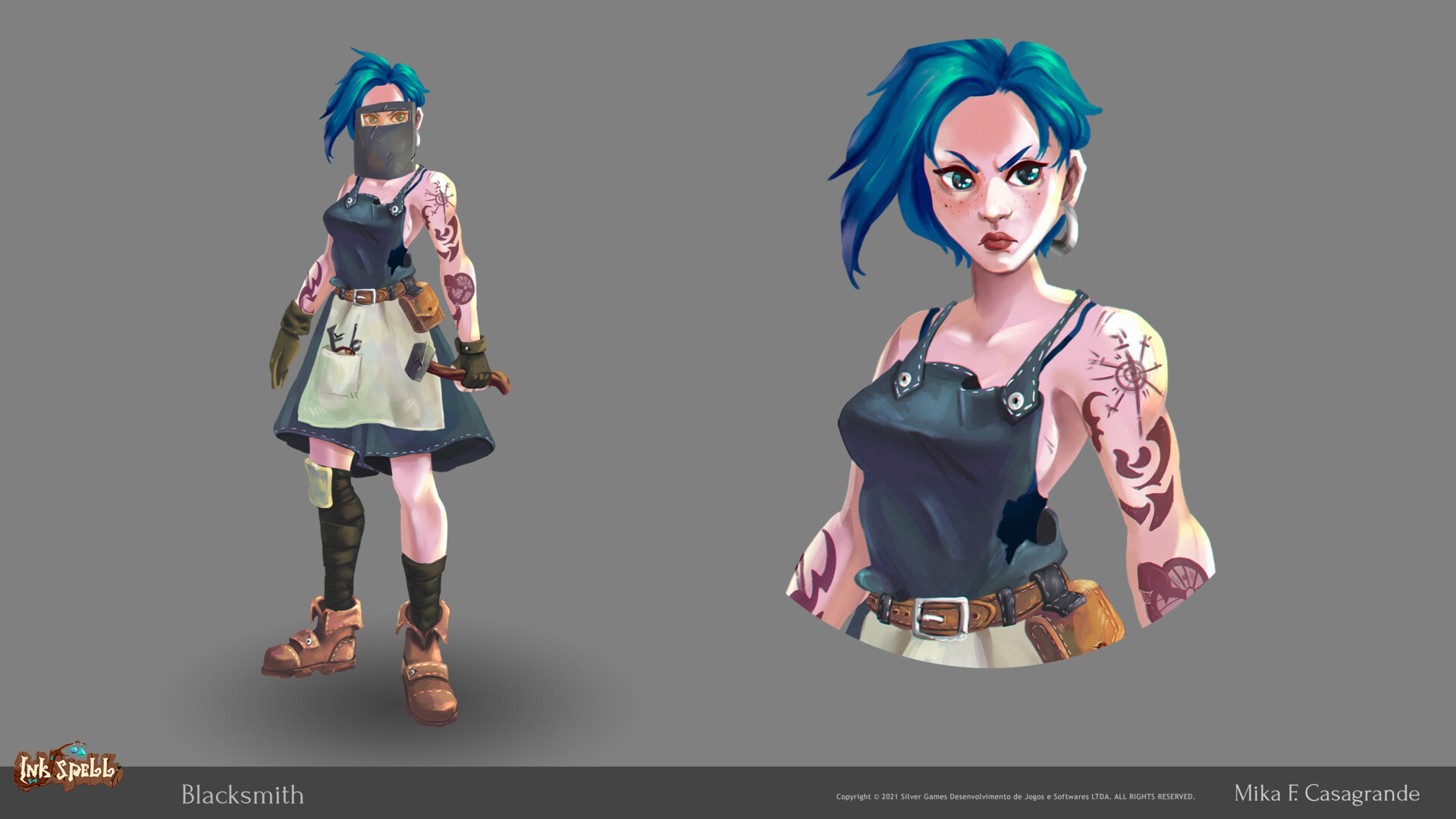 Mika F. Casagrande - Ink Spell | Characters