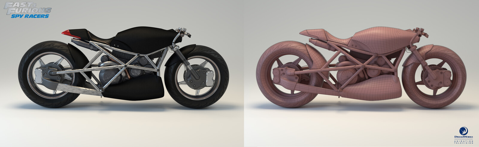 Rex Sheen - F&F Spy Racers Motorcycle