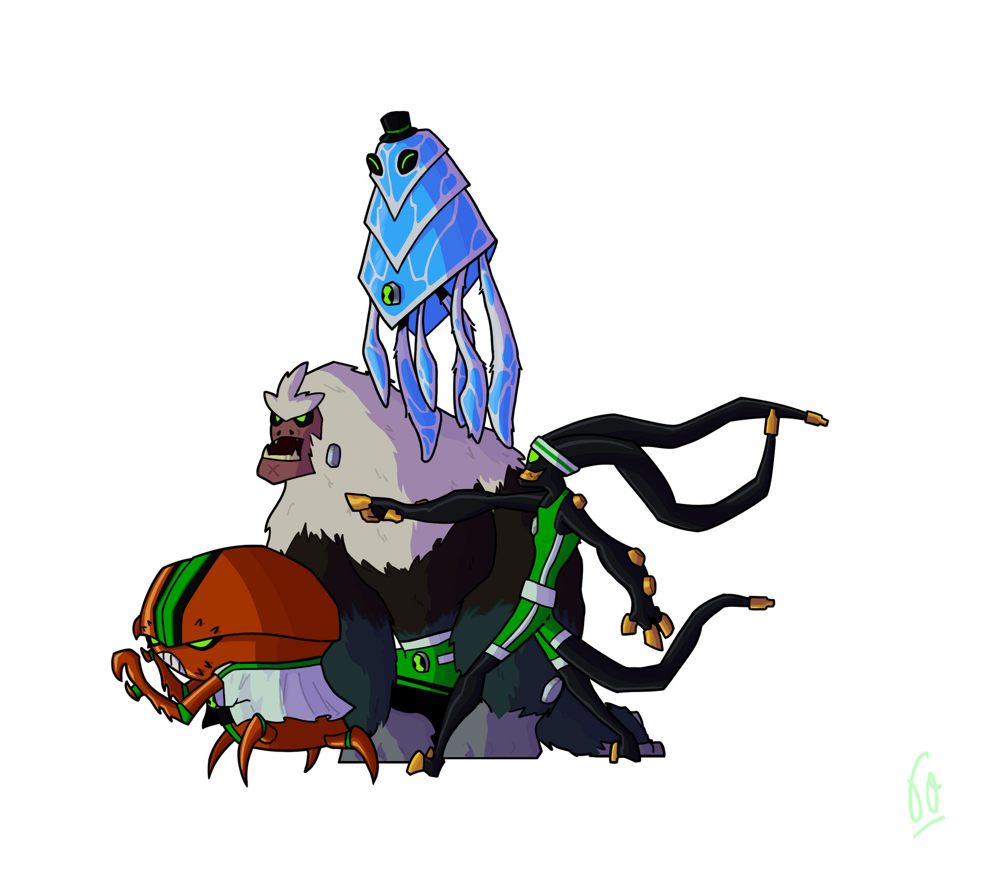 Ben 10 Ultimate Alien Ultimate Shocksquatch