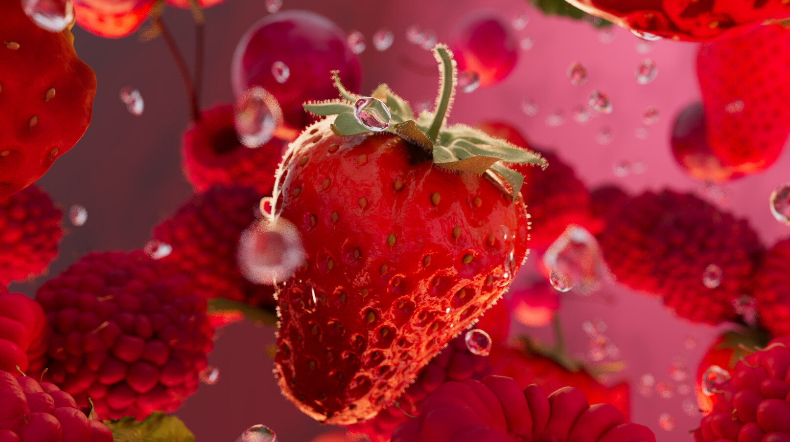 ArtStation - Fantasy Red Fruits