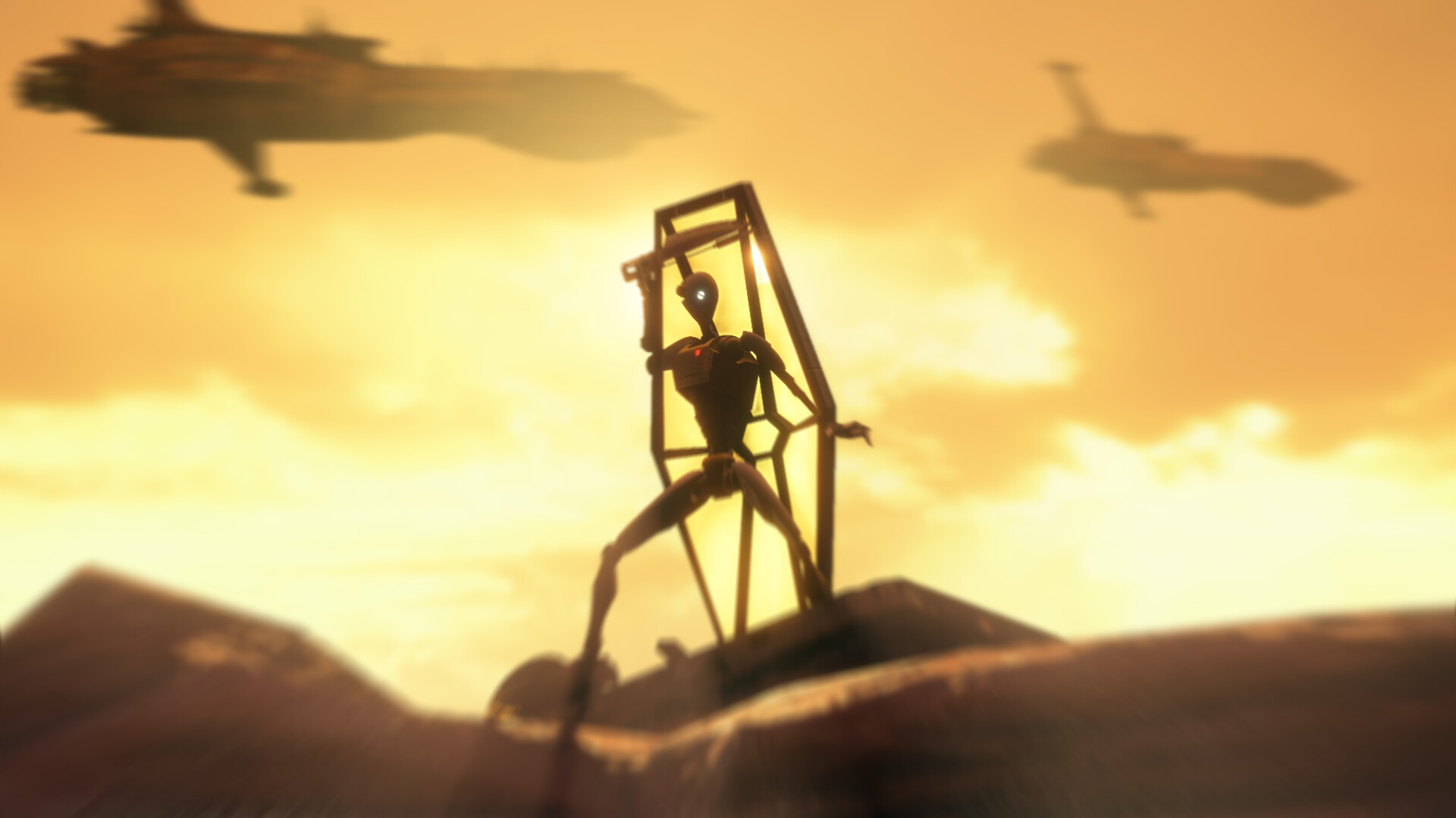 ArtStation - BX Commando Droid shield Battlefront II (2017)