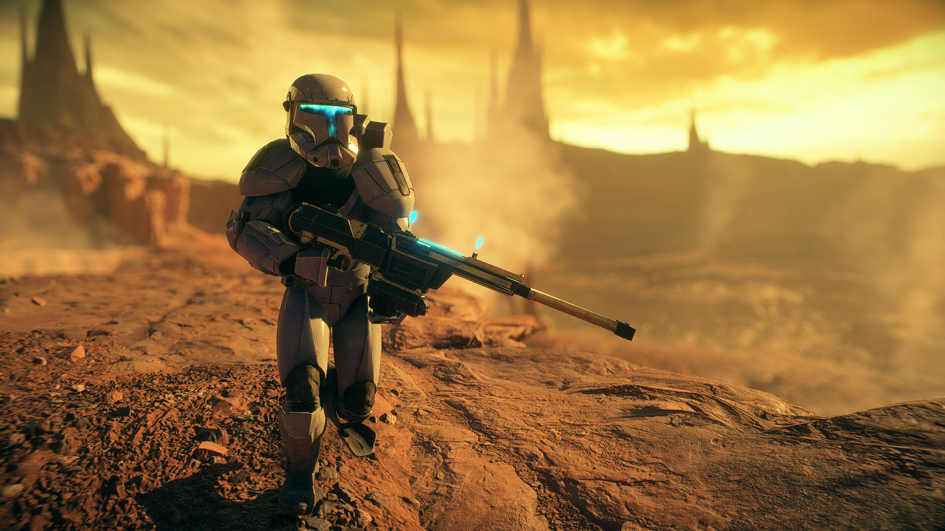 ArtStation - DC-17M Sniper Rifle Attachment Battlefront II (2017)