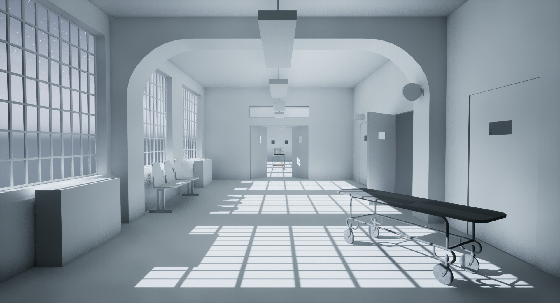 ArtStation - Asylum Horror Environment (Project Breakdown)