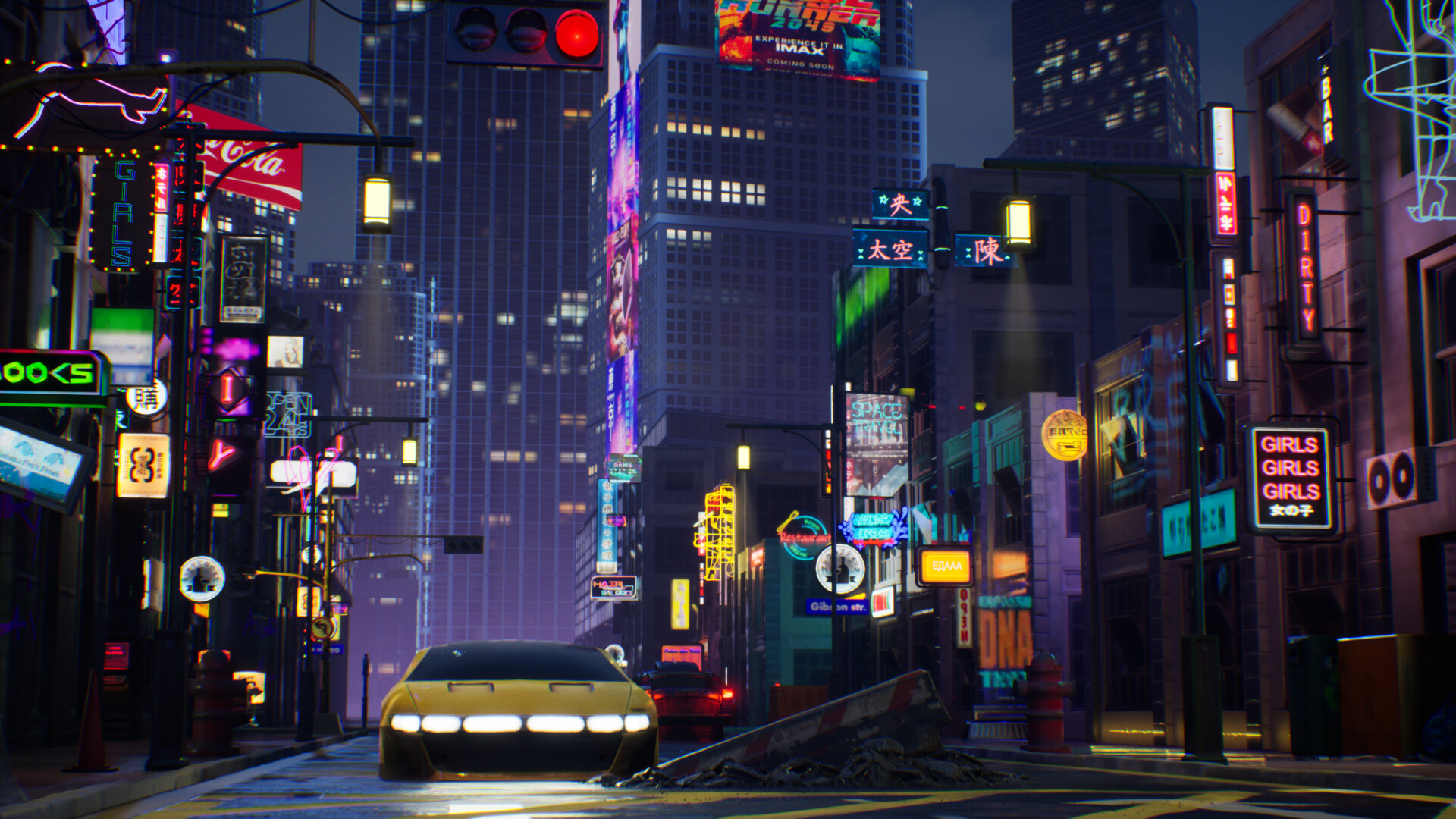 ArtStation - CyberPunk Street