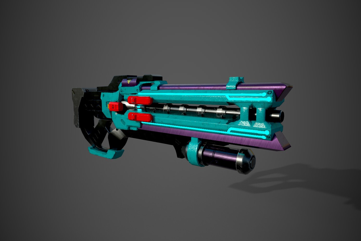 ArtStation - Soldier 76 Pulse Rifle (Overwatch)