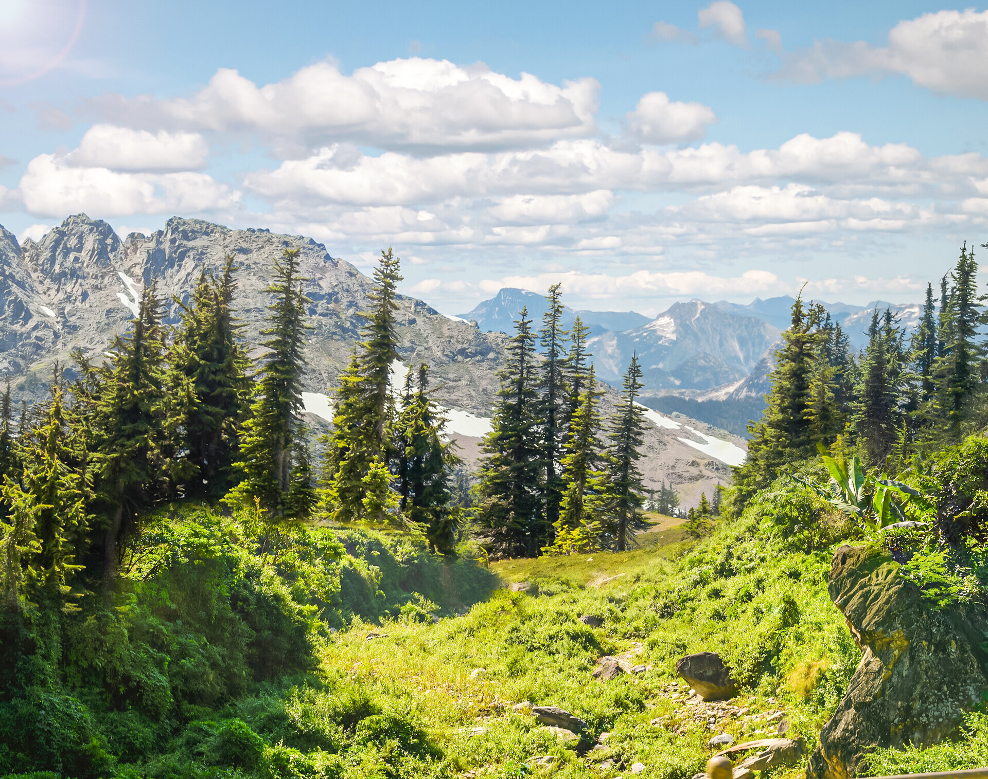 ArtStation - Cliff Mountain View Point