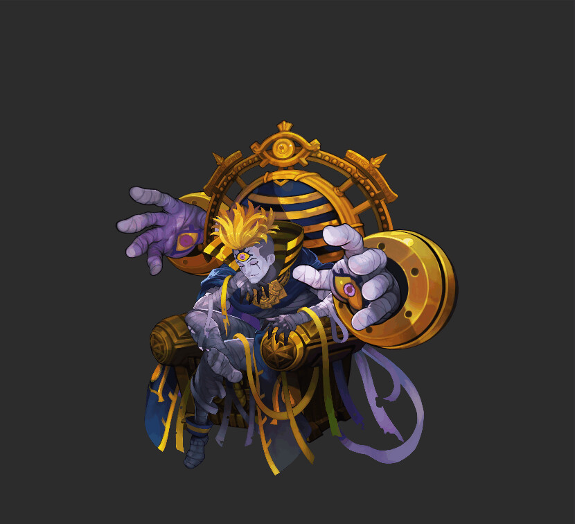 ArtStation - spine 2D Raid monster 60초용사