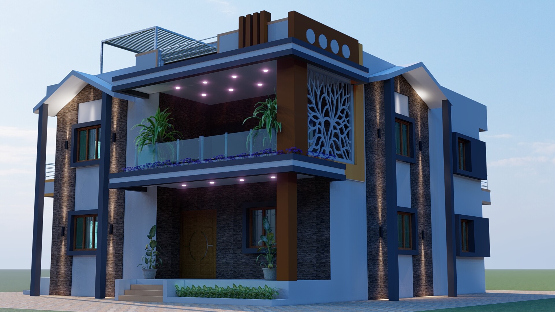 ArtStation - house 3d design