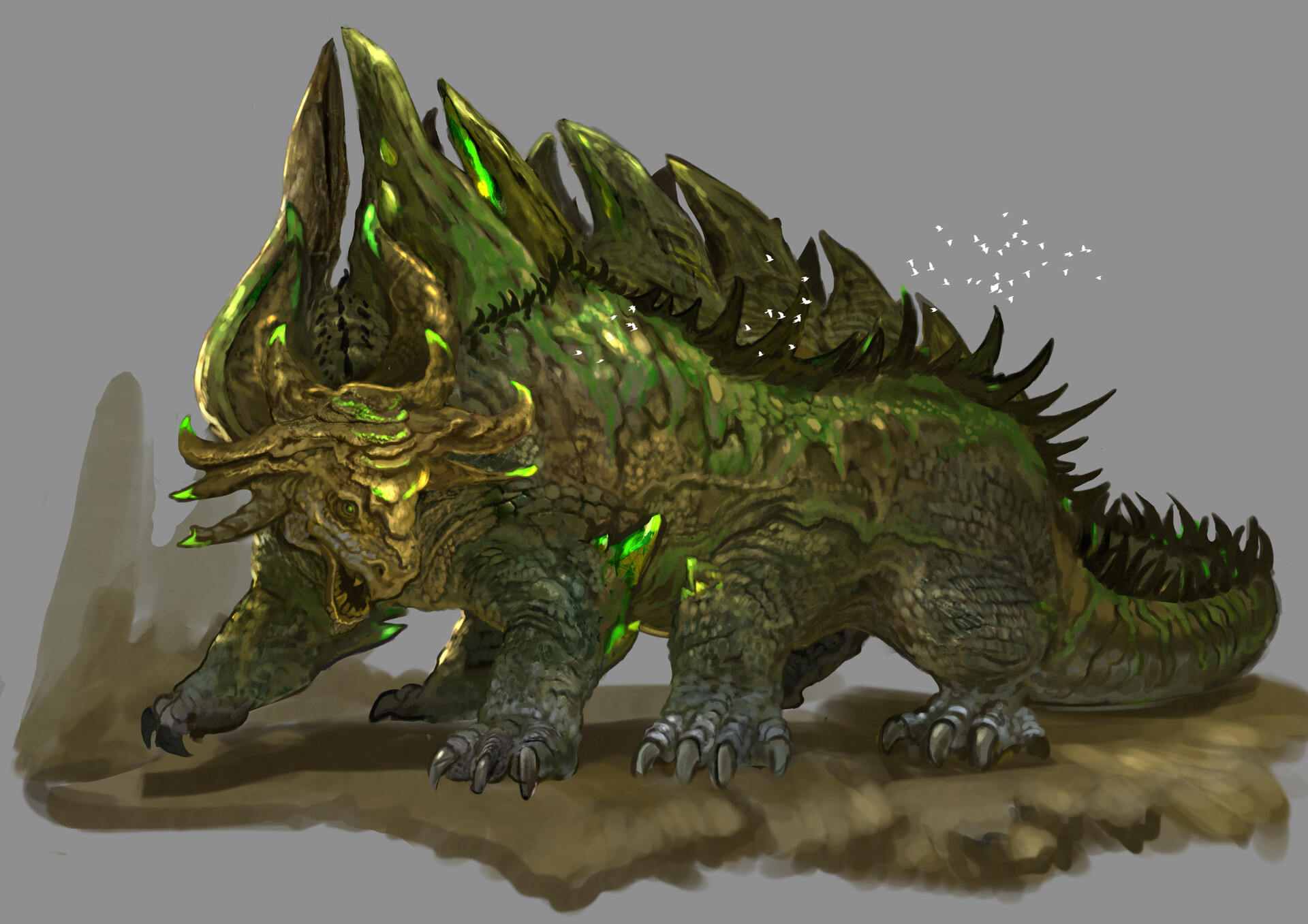 ArtStation - Mountain creature