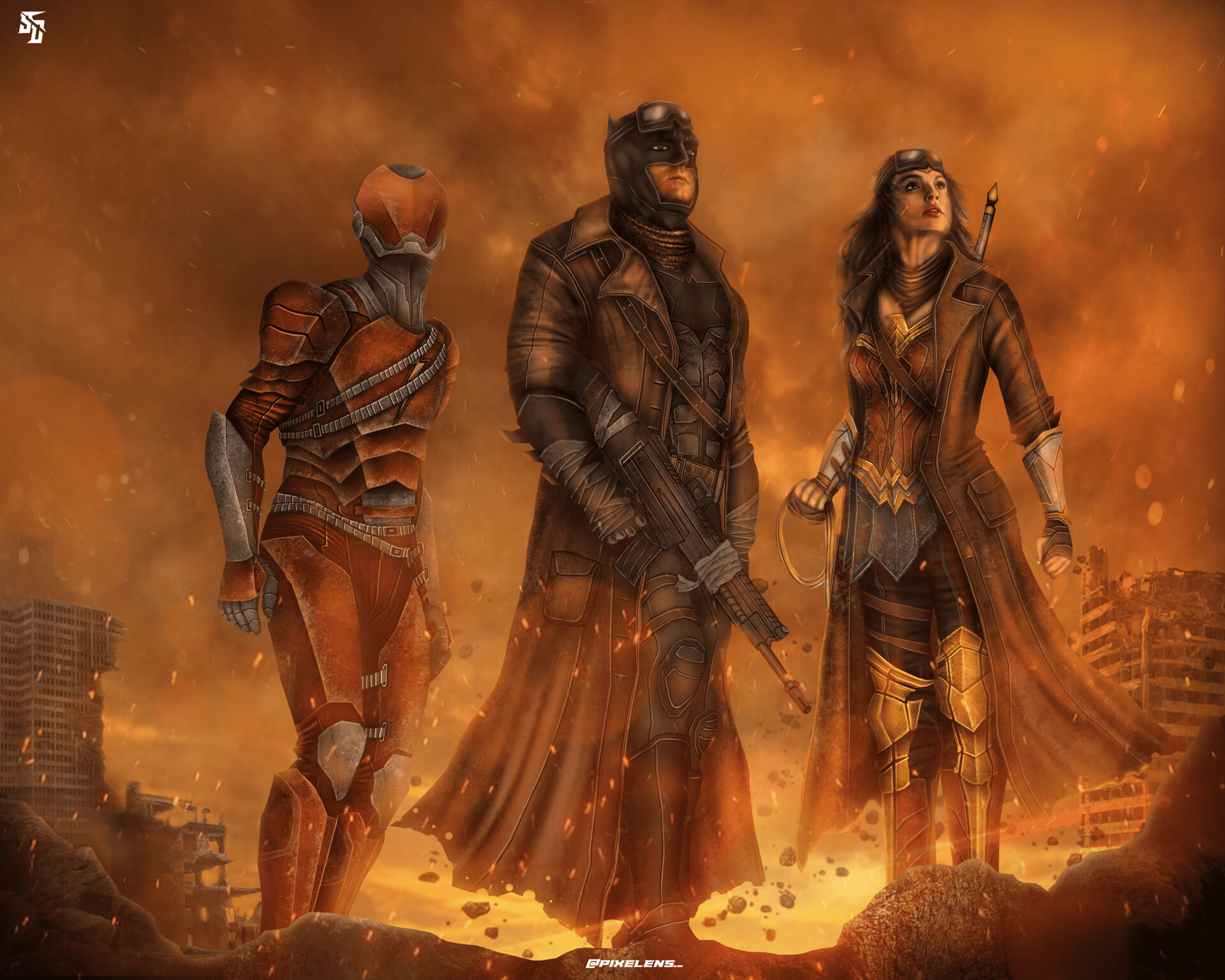 ArtStation - Justice League Knightmare