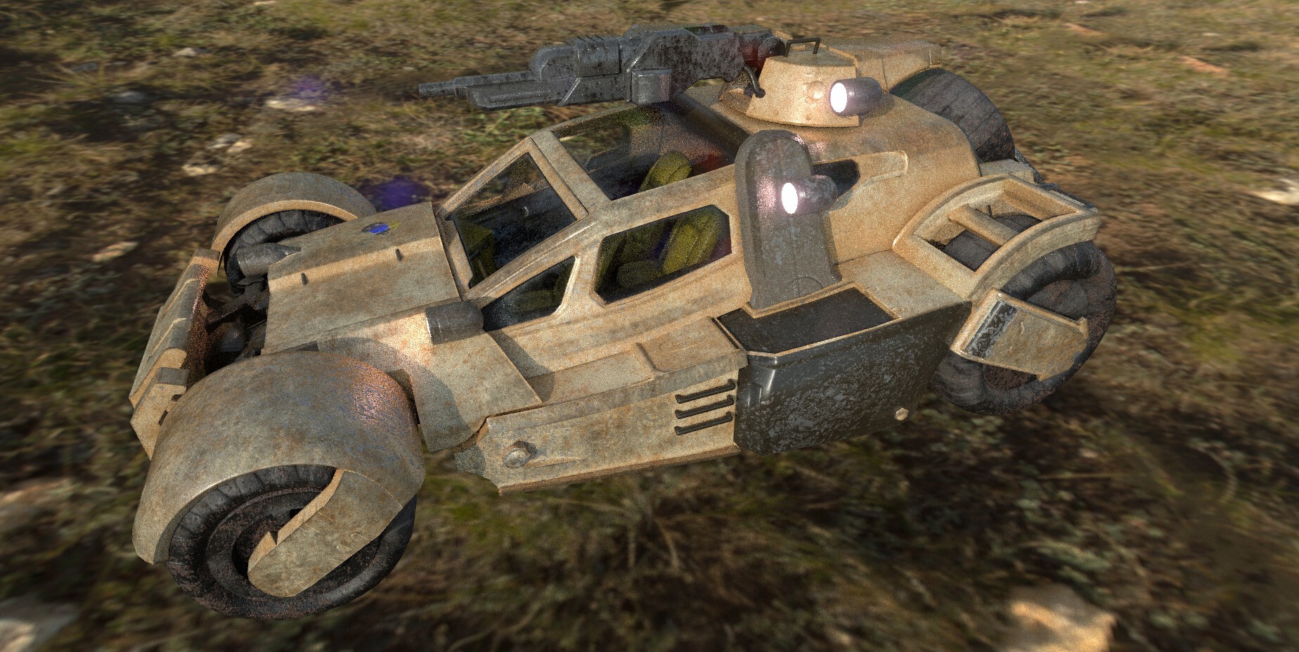 ArtStation - quake vehicule