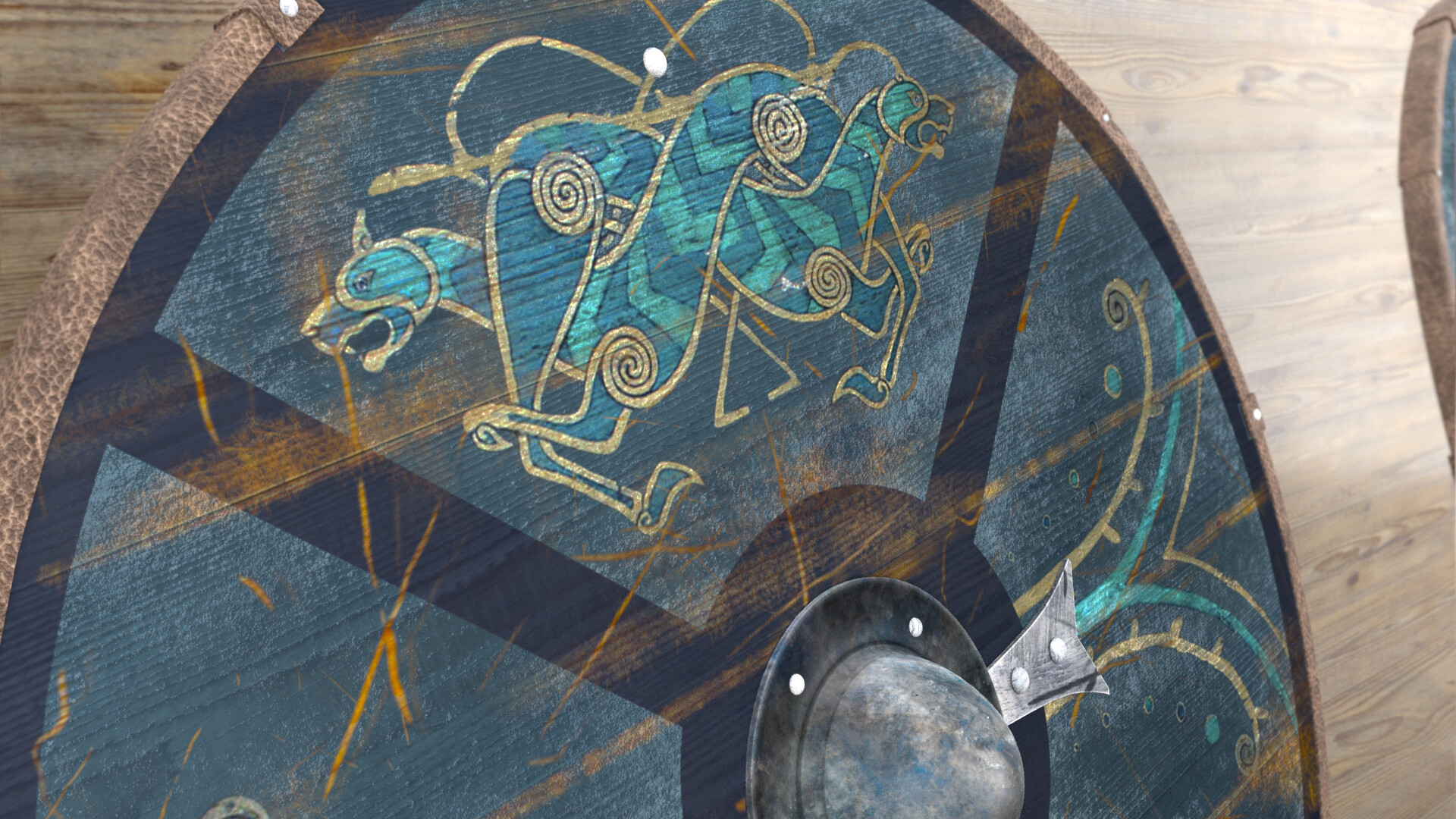 ArtStation - The Lapis Shield (Texture)
