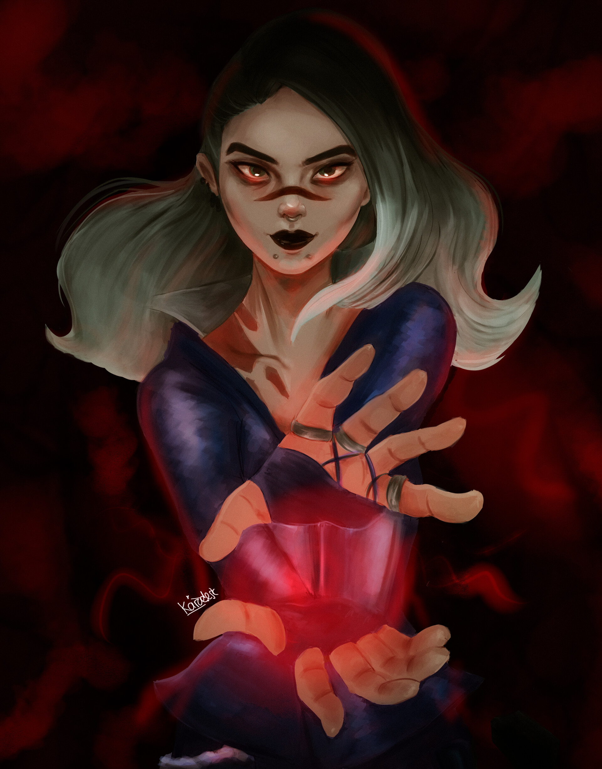 ArtStation - Fade Valorant Agent Fanart