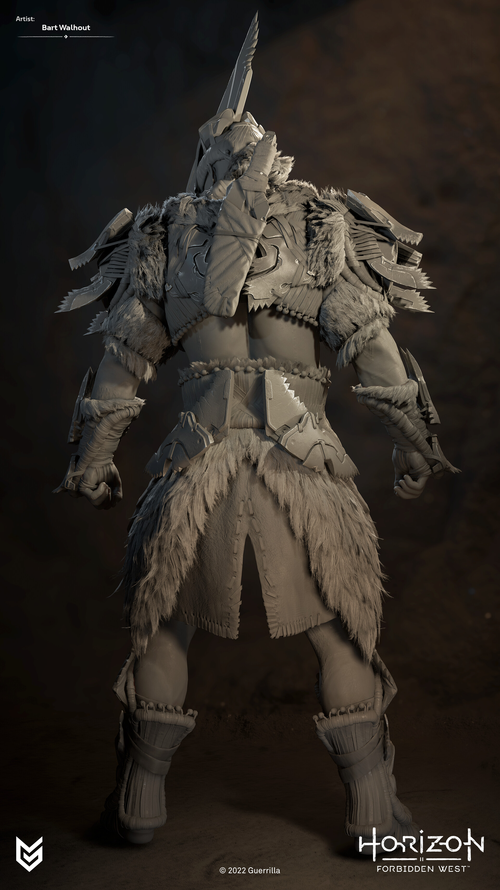 Bart Walhout - Horizon Forbidden West - Tenakth SkyClan BodyGuard