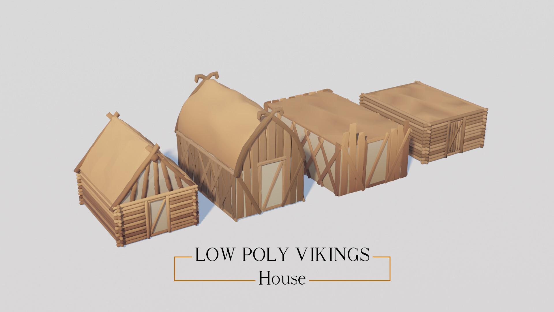 ArtStation - Low Poly Viking Pack