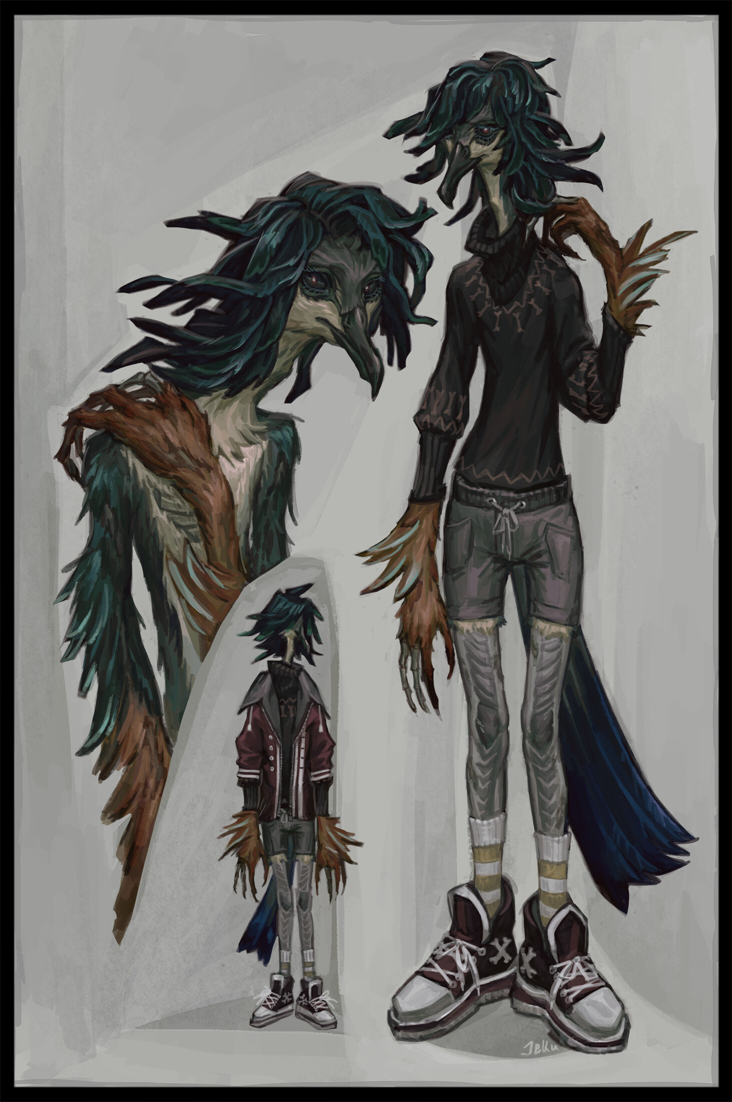 ArtStation - anthro character designs