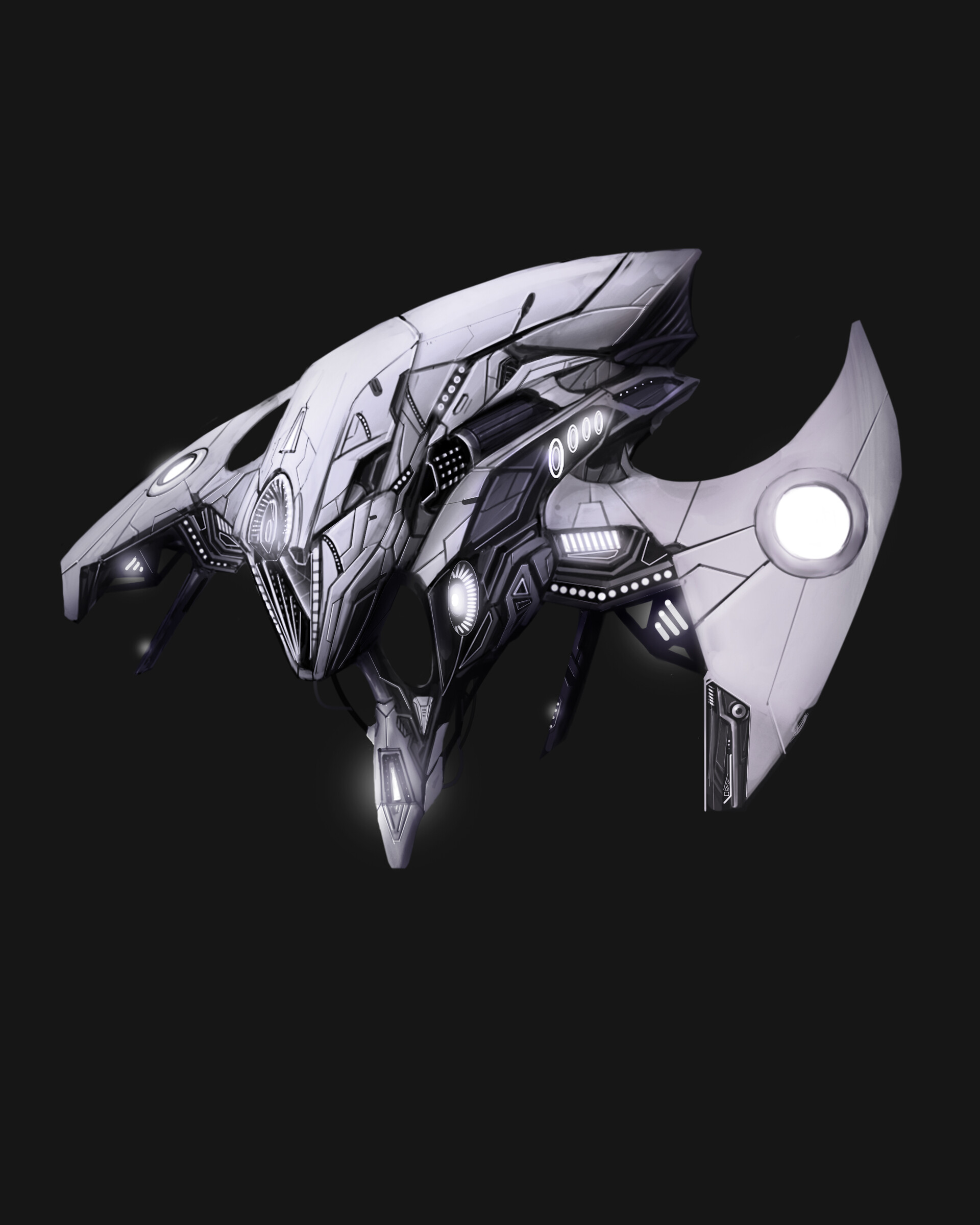 ArtStation - space ship concept design