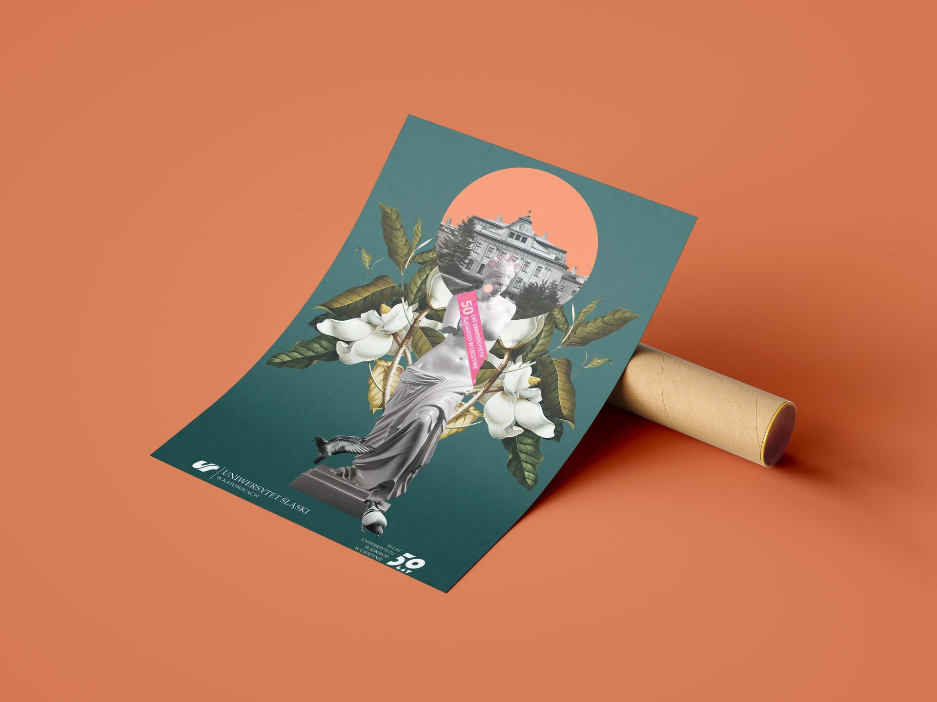 ArtStation - University of Silesia Anniversary poster