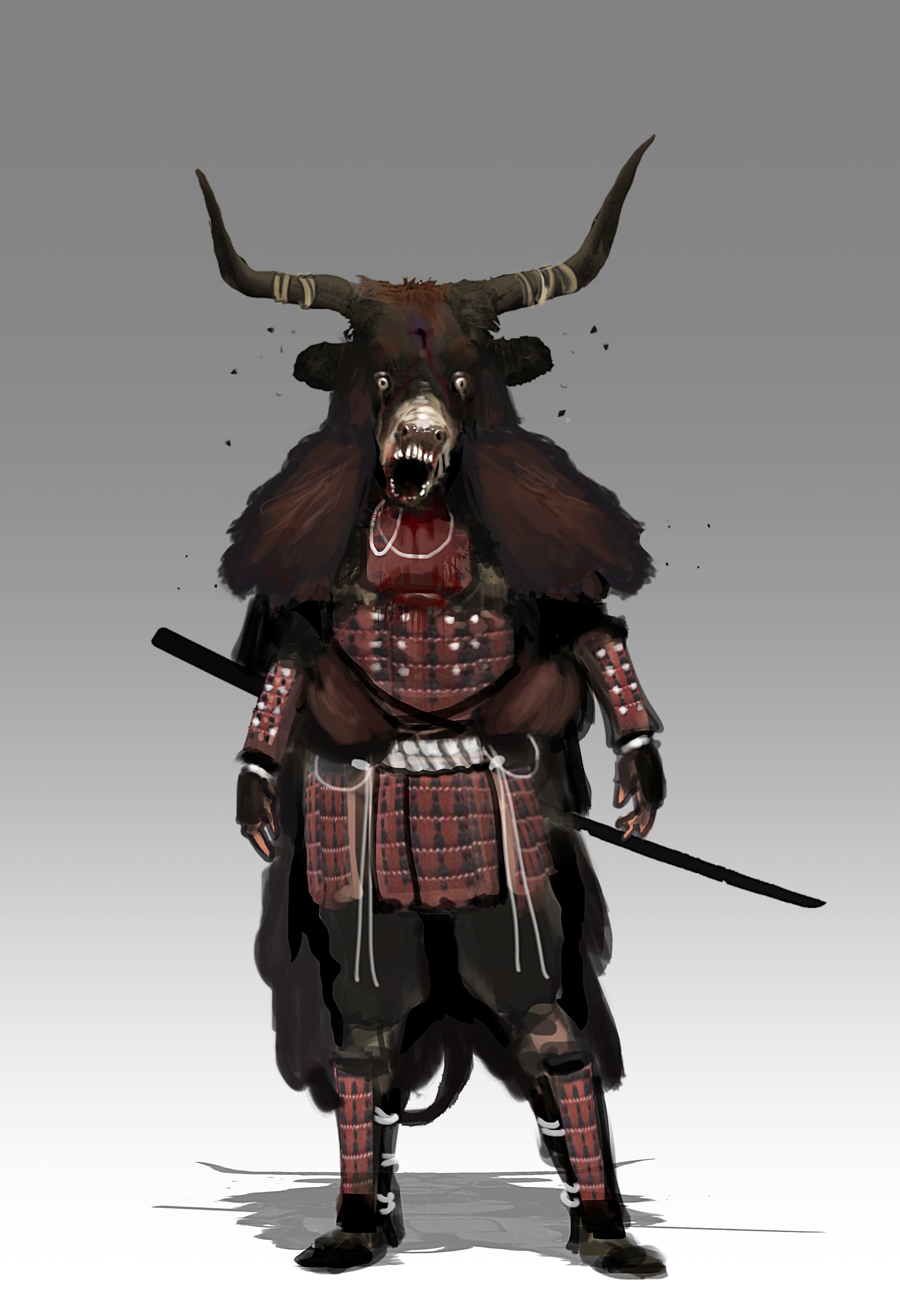 ArtStation - ‌‌‌ ‌‌‌ 鬼童丸 - Kidoumaru concept art