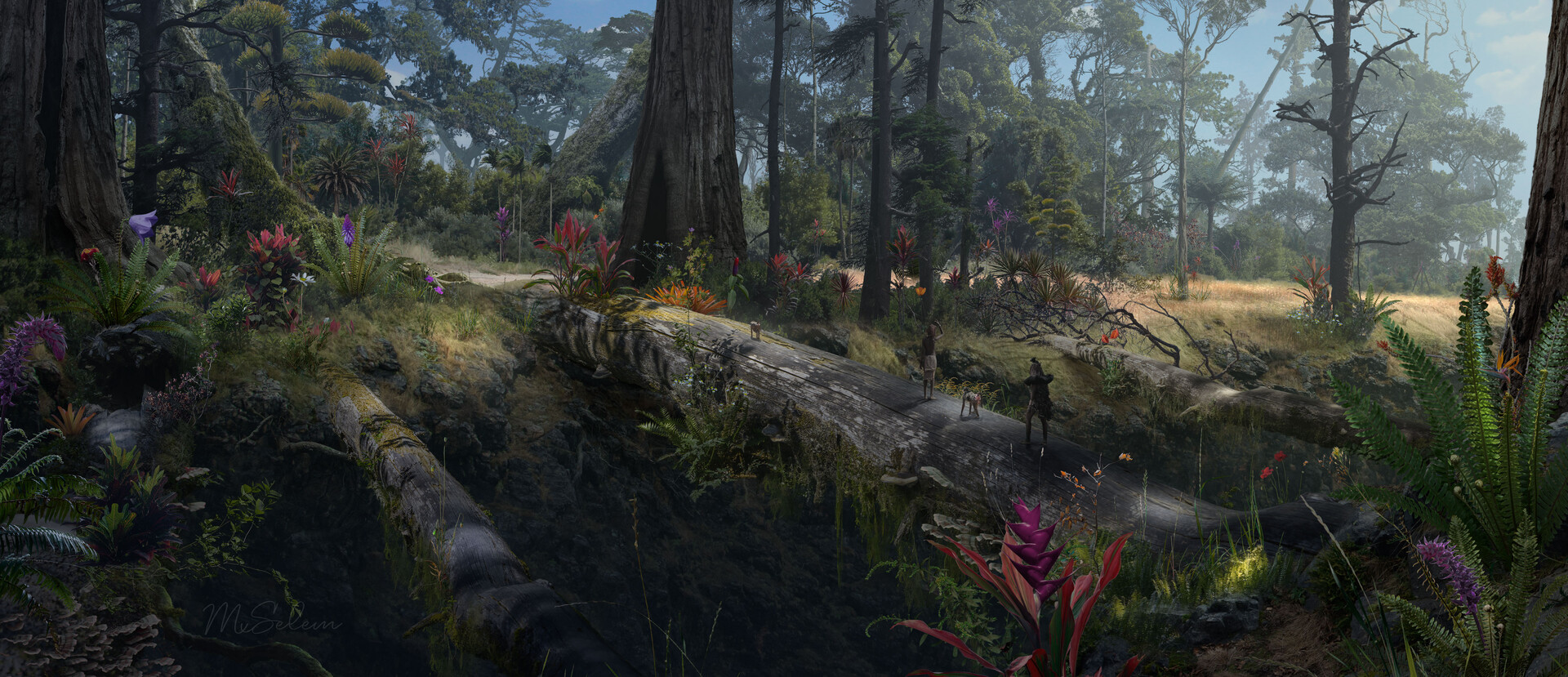 ArtStation - Prehistoric Jungle