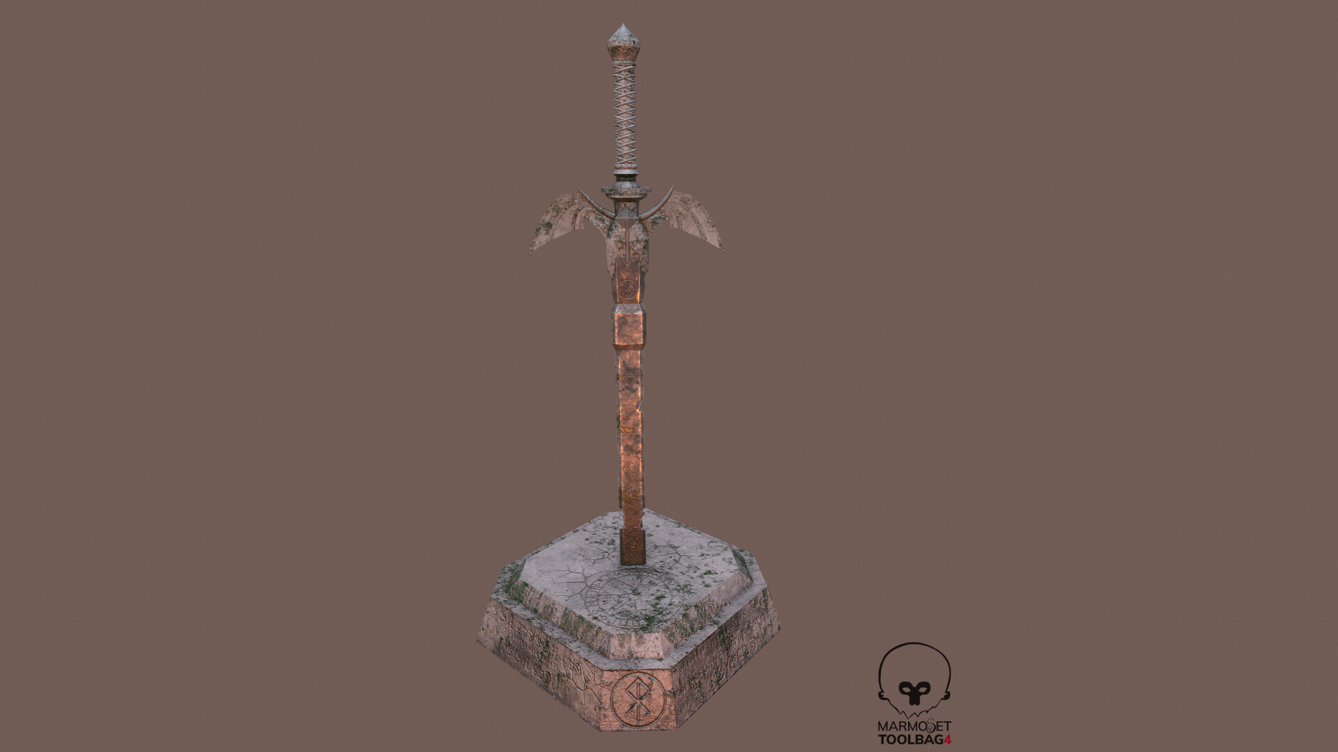 ArtStation - Zelda Sword Statue