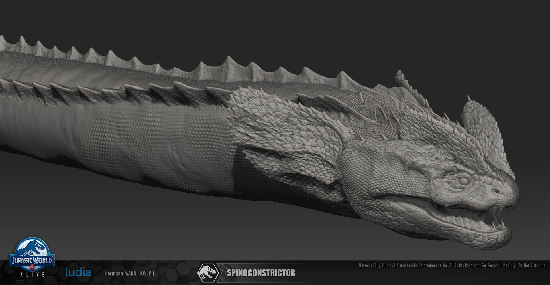 Hermann Marie-Joseph - Spinoconstrictor - Jurassic World Alive