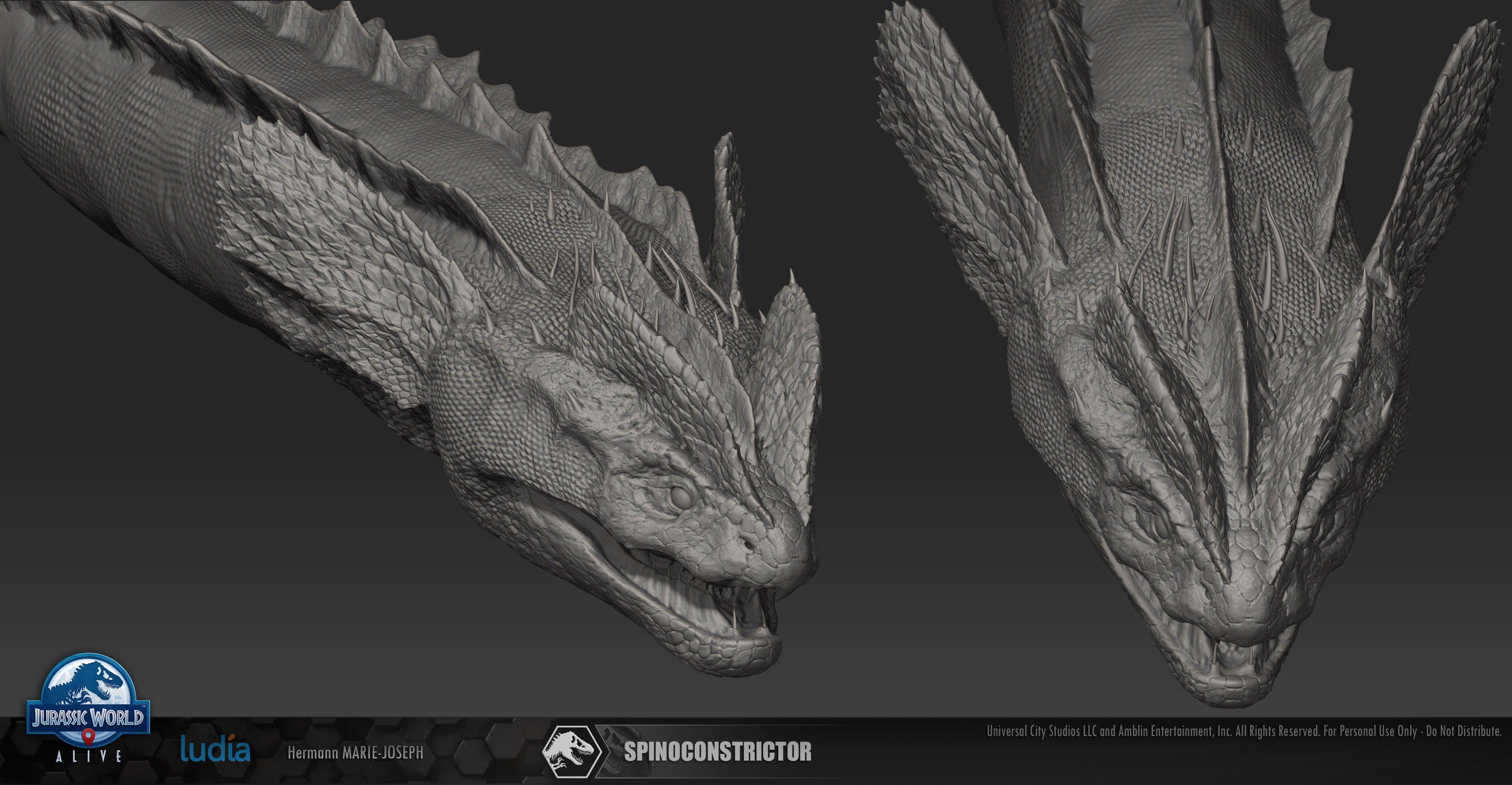 Hermann Marie-Joseph - Spinoconstrictor - Jurassic World Alive