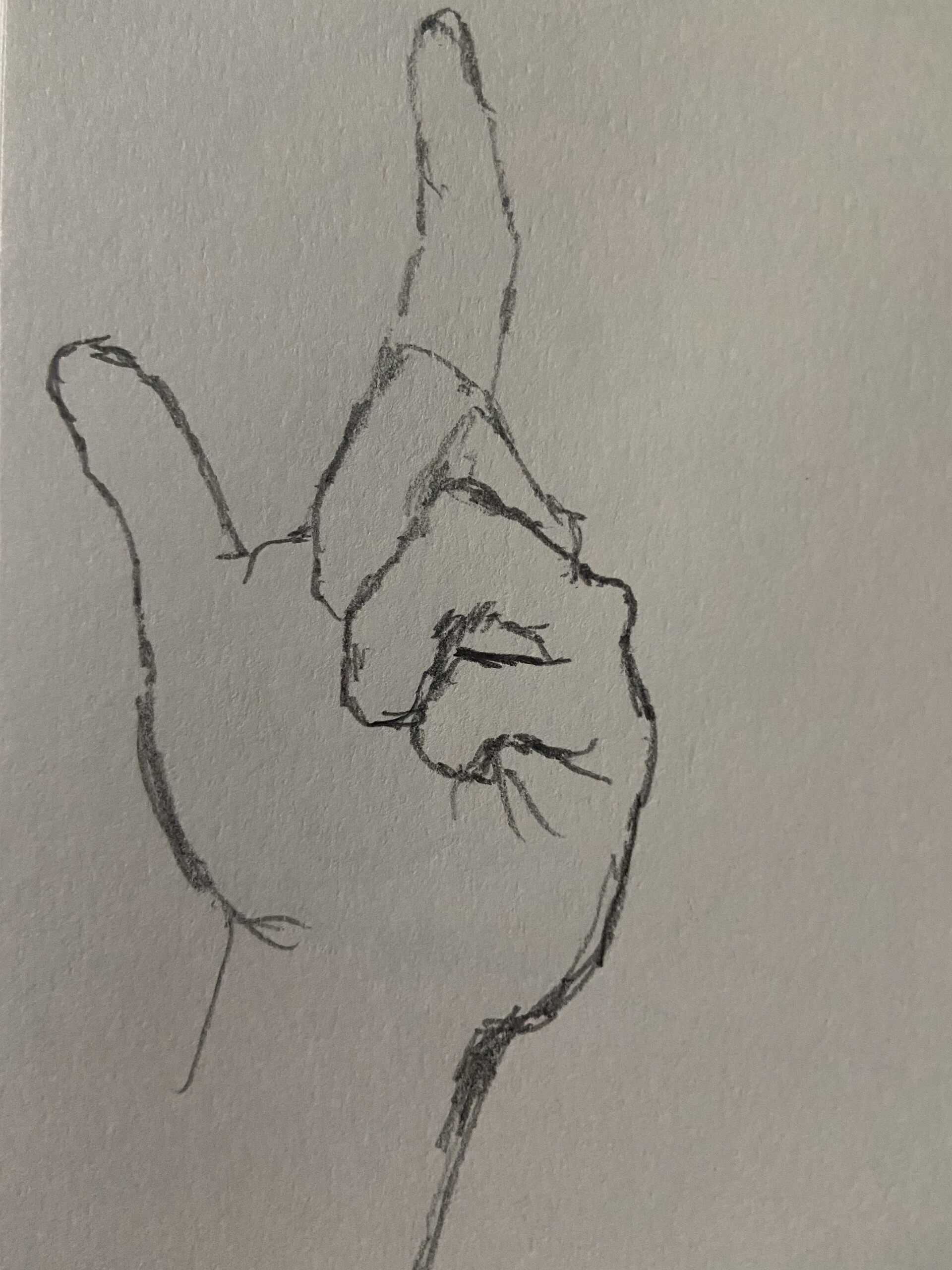 ArtStation - Hand warm up sketch. Enjoy