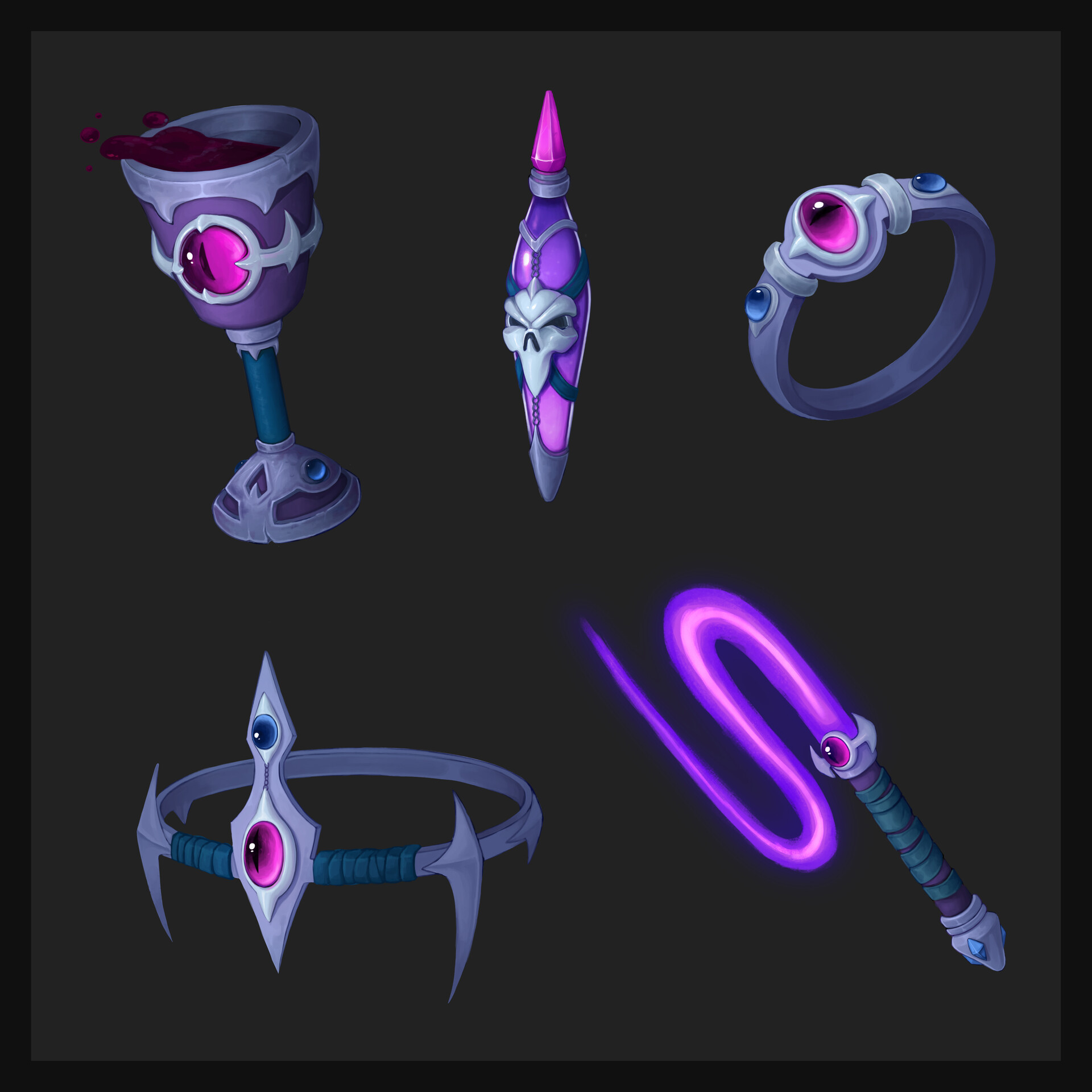 ArtStation - Warlock Props