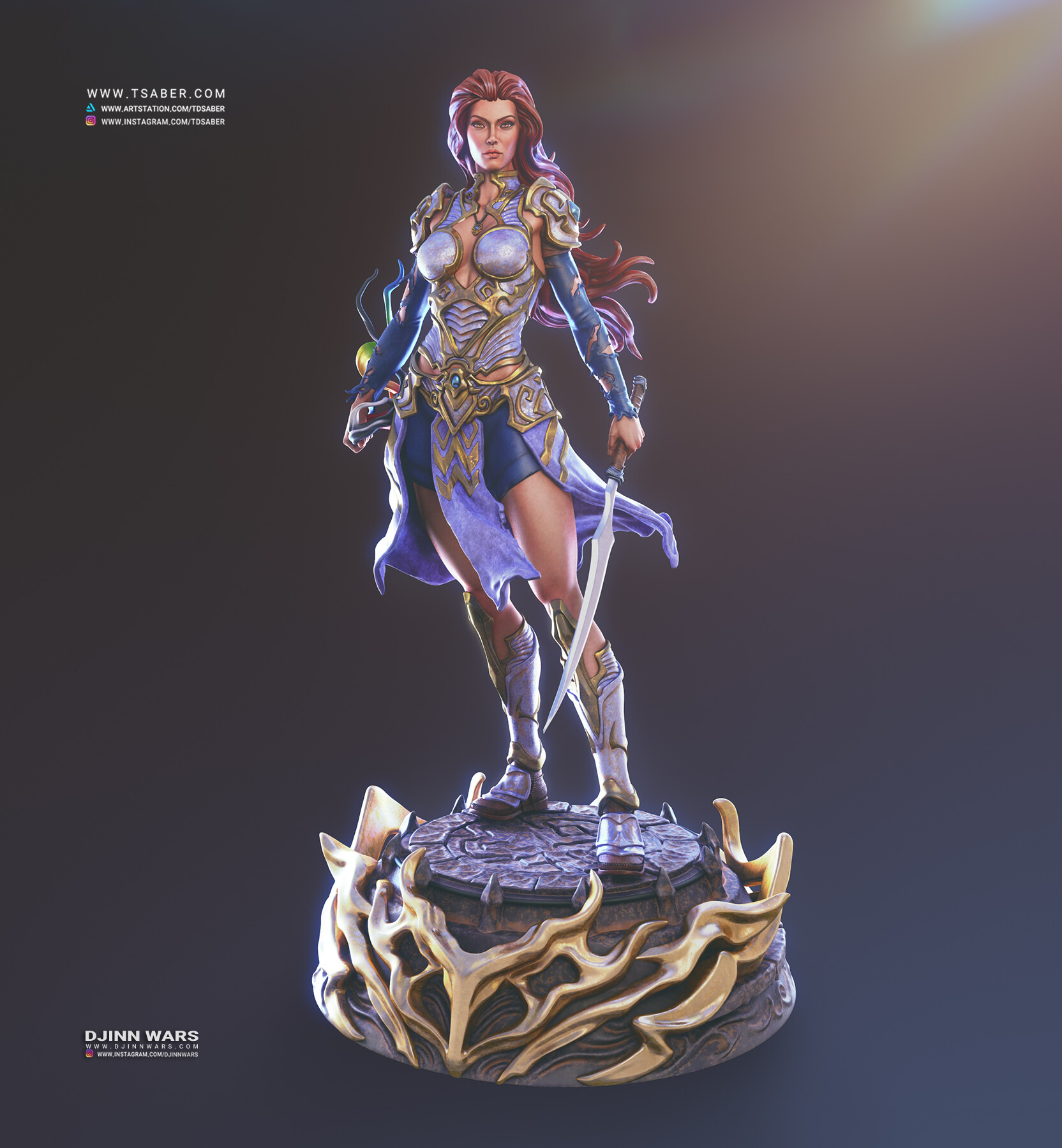 ArtStation - Jazel Statue