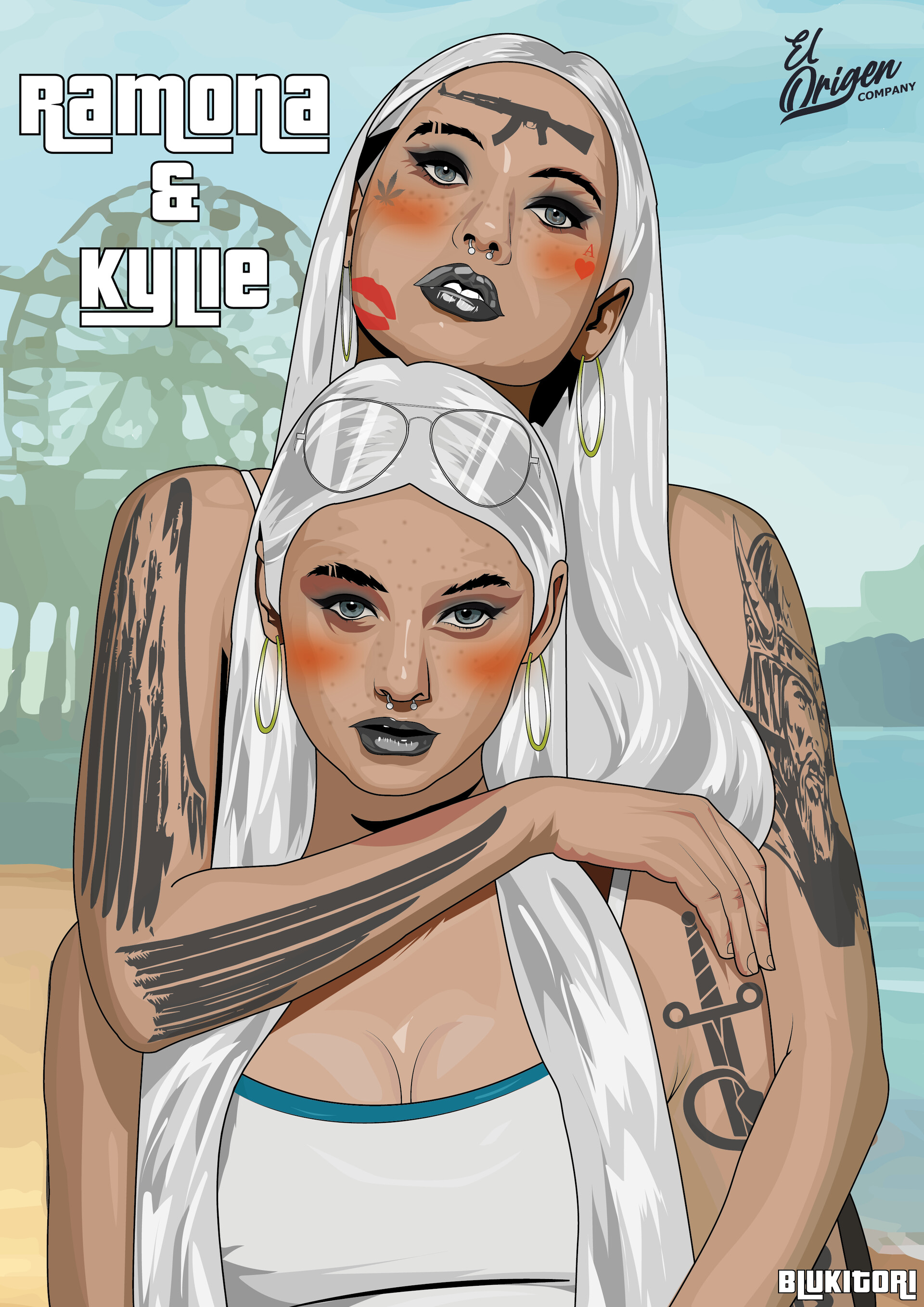 ArtStation - Ramona y Kylie